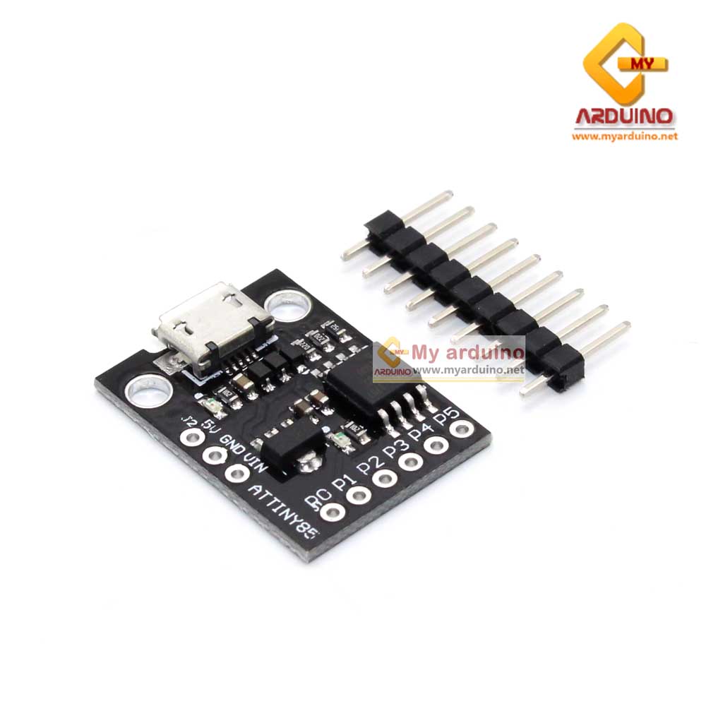 Kickstarter Digispark Arduino บอร์ดพลังจิ๋ว ATTiny85 Digispark Development Board ATtiny85 ...