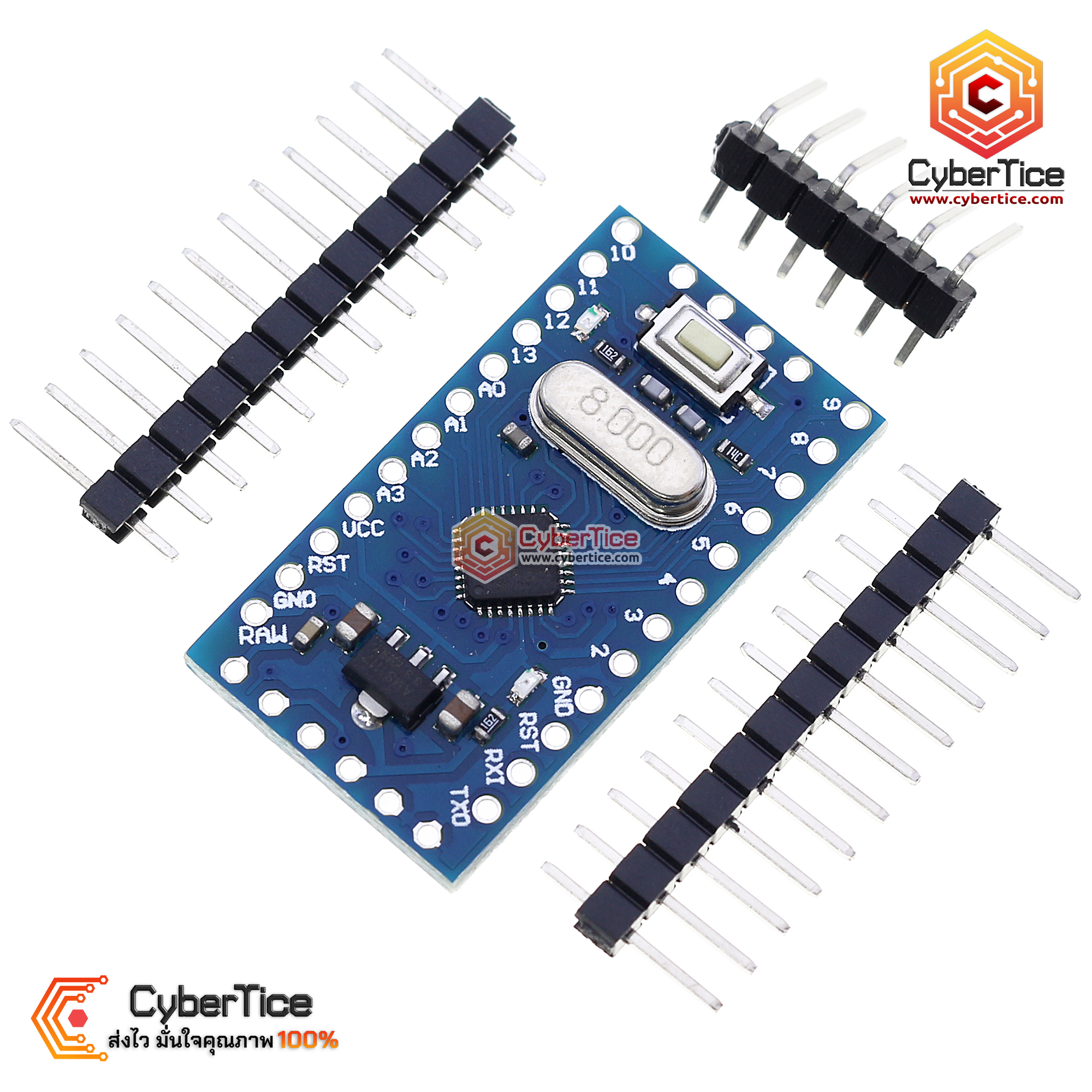 Arduino Pro Mini ATmega168P 3.3V/8MHz - ขาย Arduino อุปกรณ์ Arduino ...
