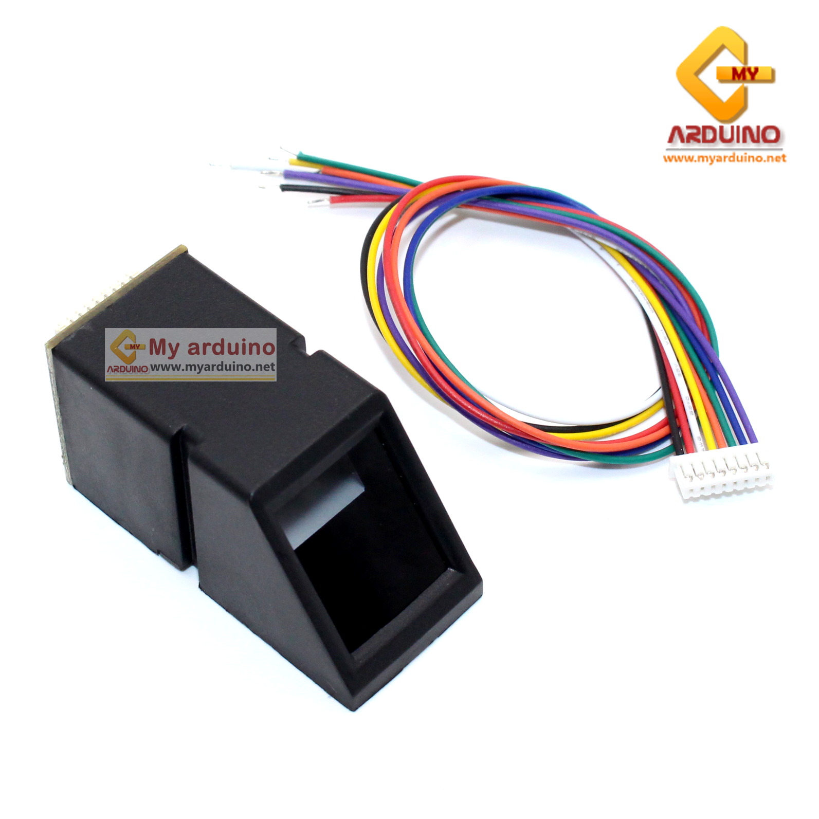 Fingerprint Sensor เซ็นเซอร์สแกนลายนิ้วมือ AS608 JM-101B สำหรับ Arduino V2.0 - ขาย Arduino ...