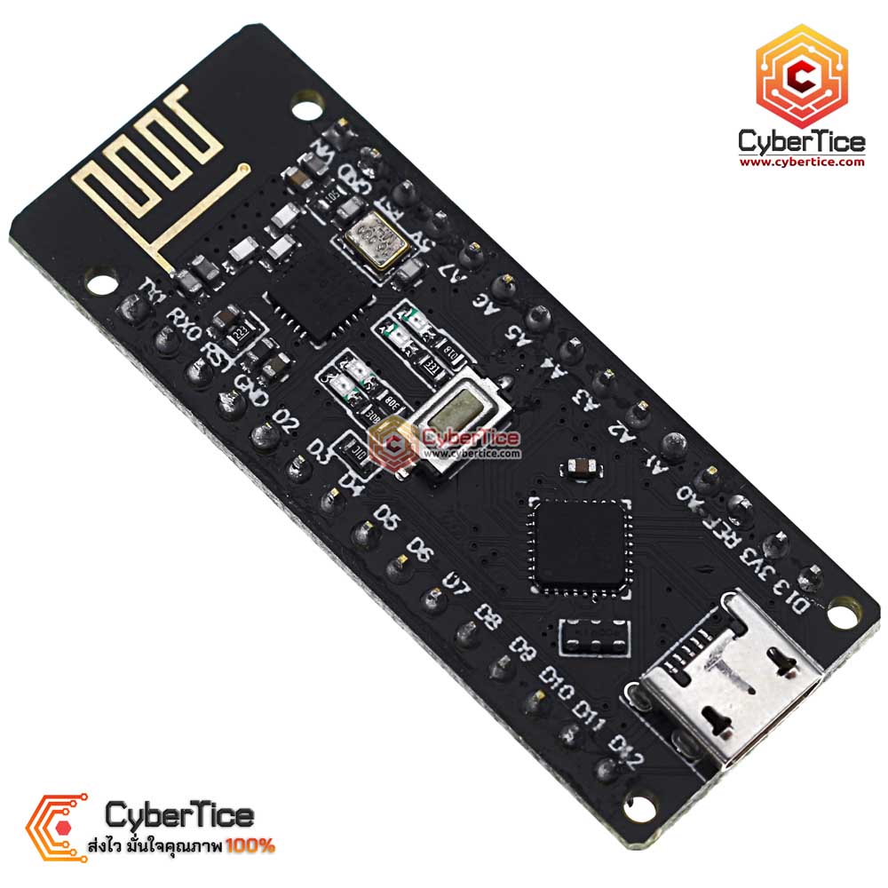 Arduino Nano Rf Nano 30 Micro Usb Nrf24l01 24g ขาย Arduino