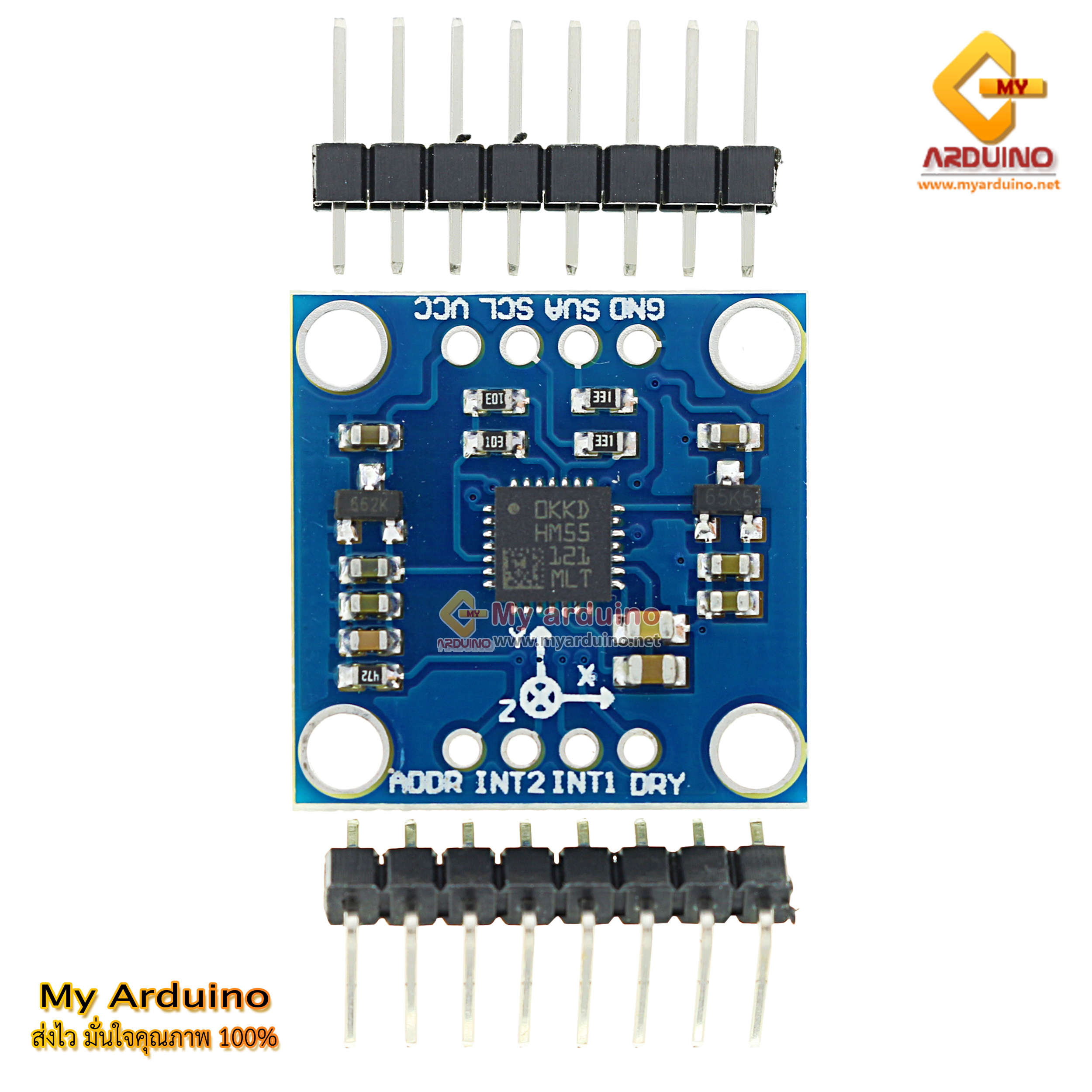 LSM303DLH 3-Axis Compass Electronic Compass Acceleration Sensor Module - ขาย Arduino อุปกรณ์ ...