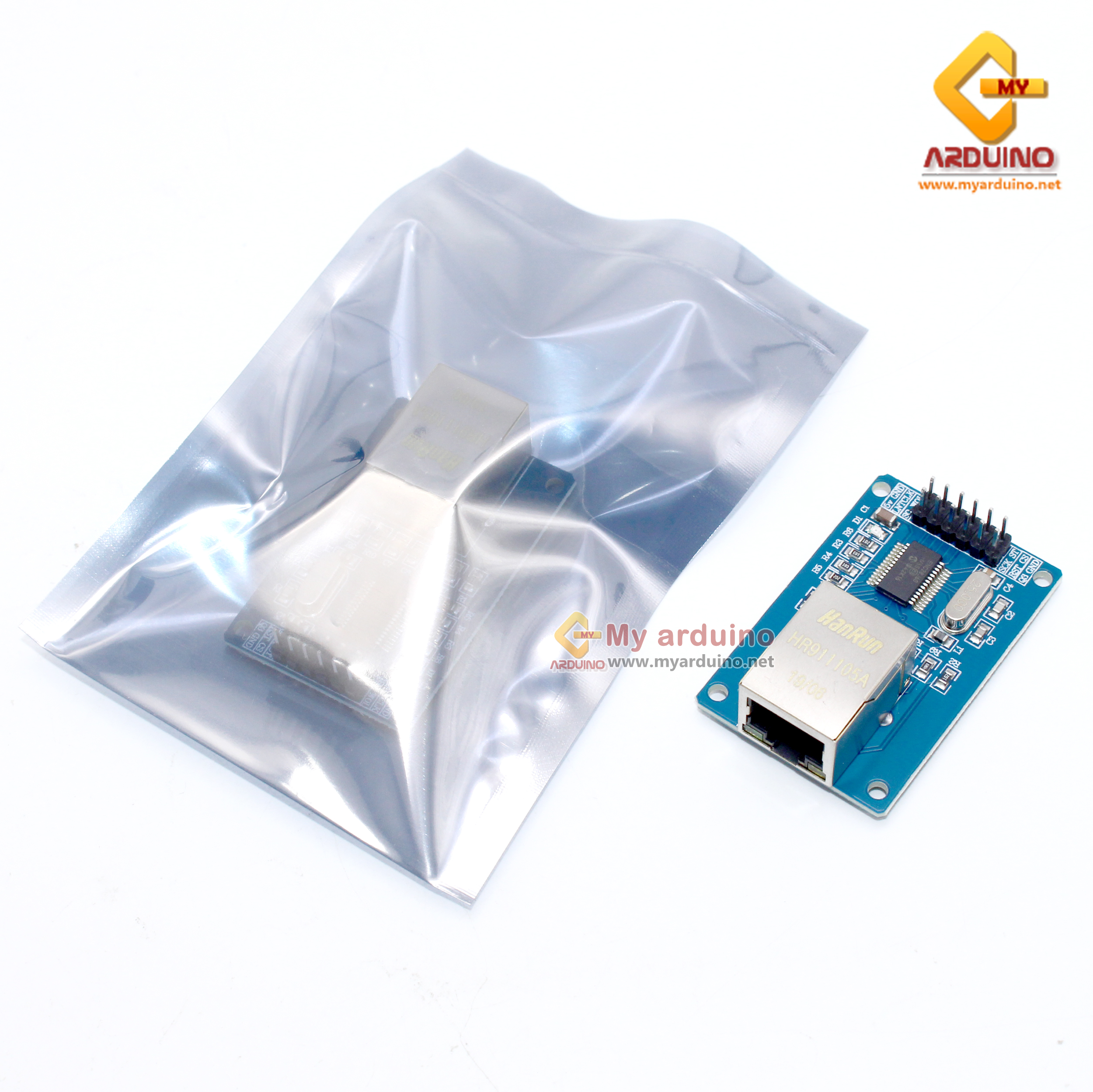 Enc28j60 Spi Interface Ethernet Network Module 51 Avr Arm Pic Code ขาย Arduino อุปกรณ์