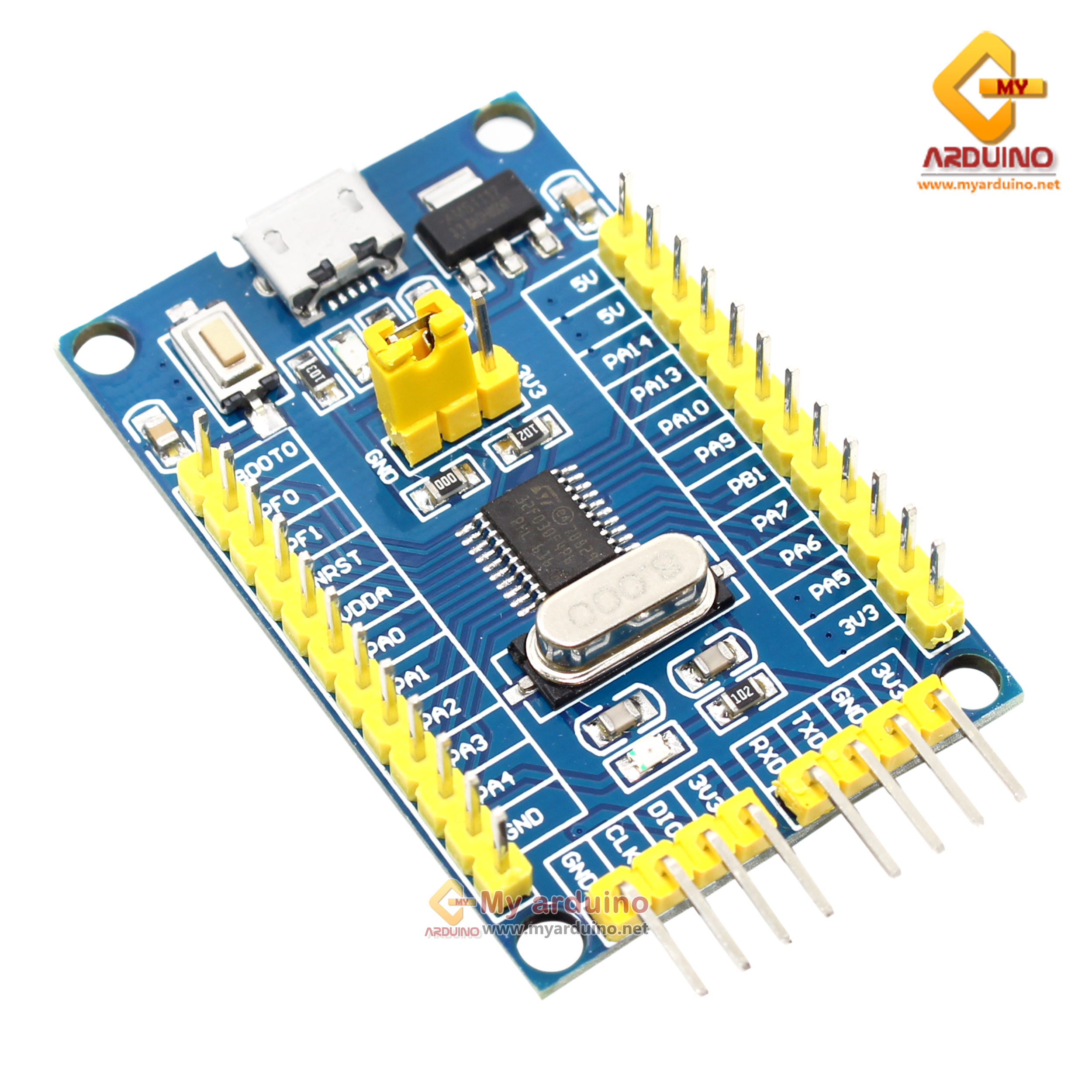STM32F030F4P6 Small System Development Board CORTEX-M0 Core 32bit - ขาย ...