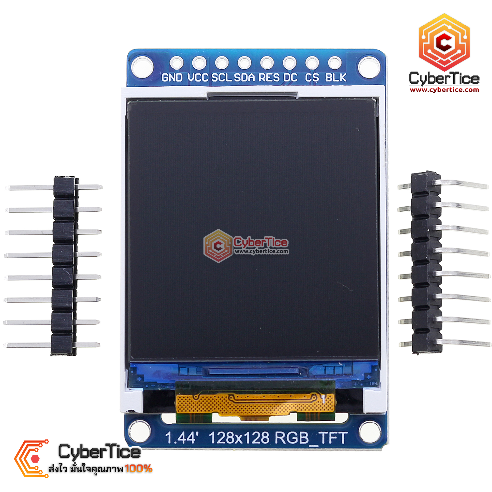 TFT Display IPS 1.44 inch 7P SPI Full Color LCD Module ST7735 for Arduino - ขาย Arduino อุปกรณ์ ...