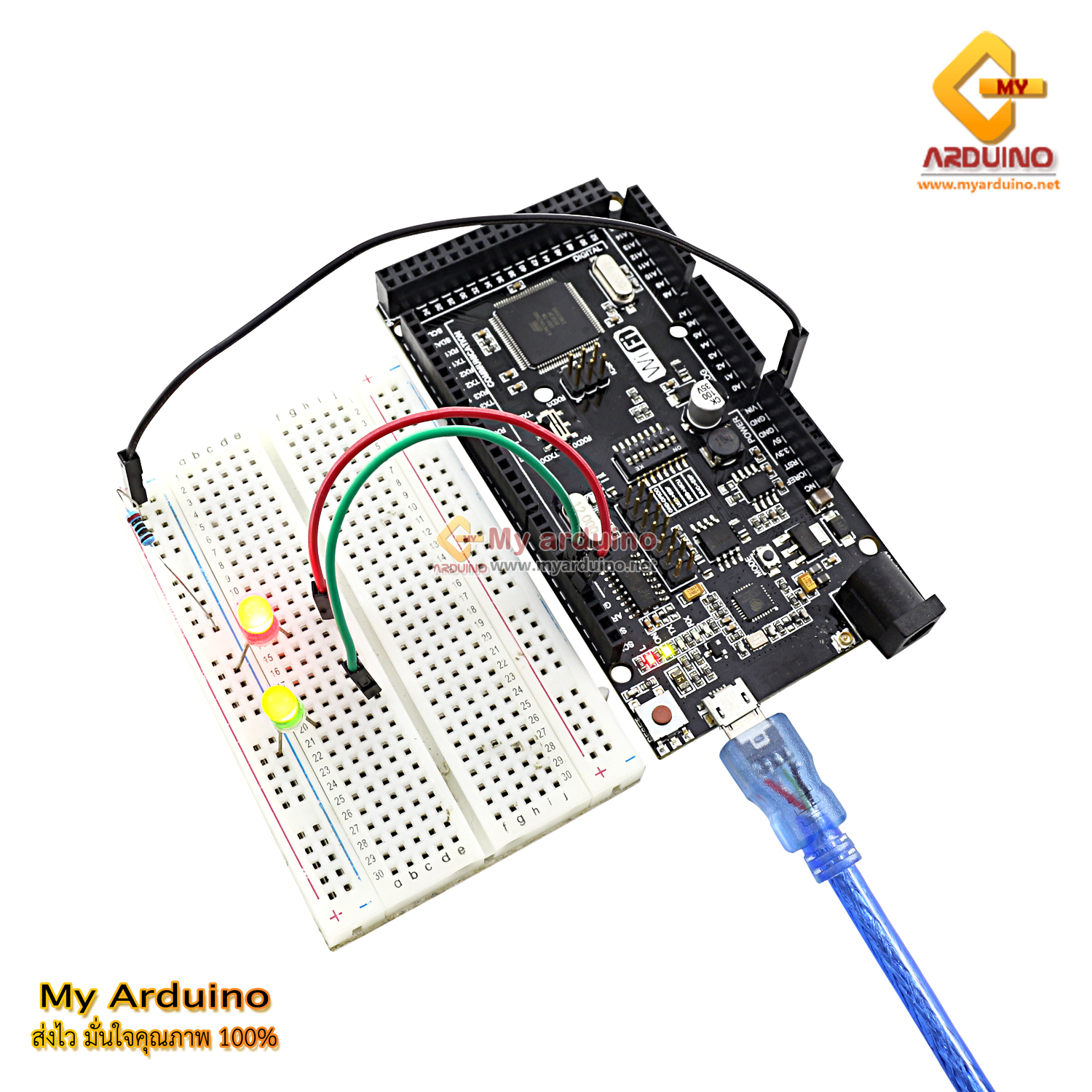 สอนใช้งาน Arduino Mega 2560 +WiFi R3 ATmega2560+ESP8266 เริ่มต้นใช้งาน ...