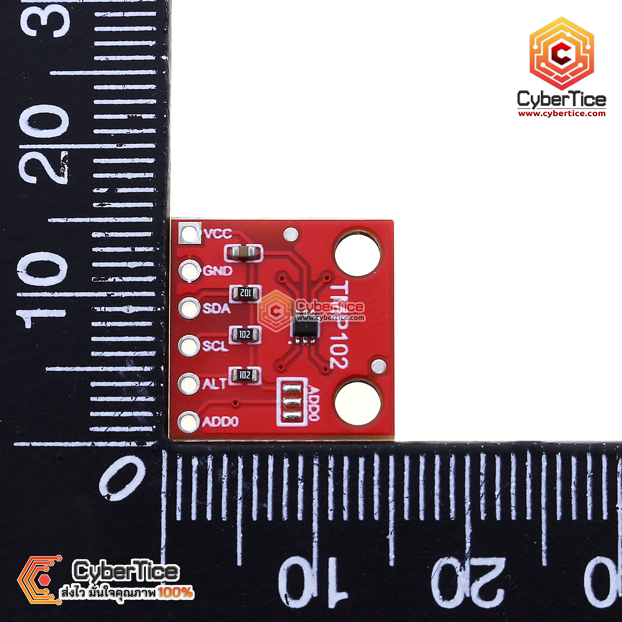 TMP102 เซ็นเซอร์วัดอุณภูมิแบบดิจิตอล ความแม่นยำสูง Digital Temperature Sensor Breakout - ขาย ...