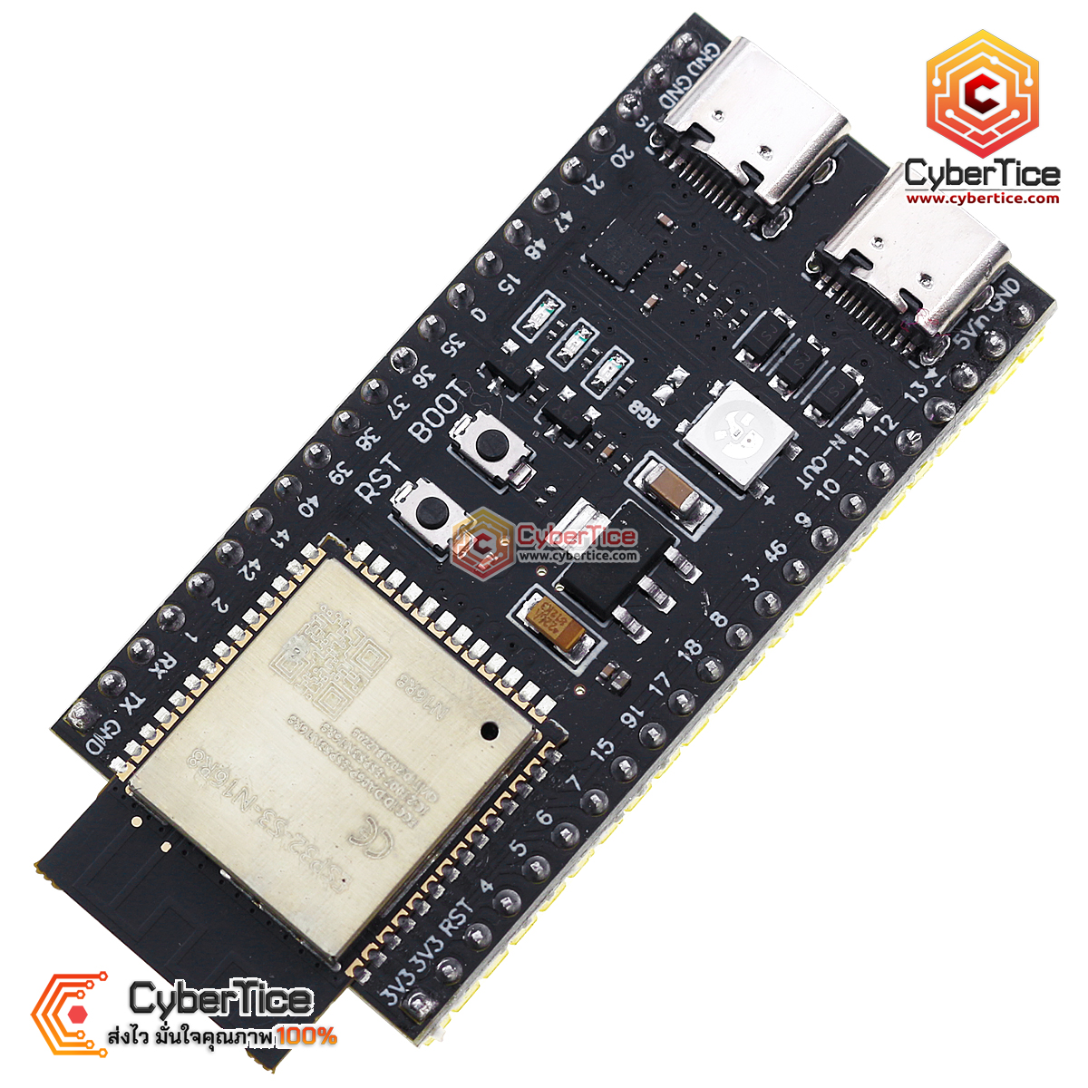 ESP32-S3 core board N16R8 compatible with DevKitC-1 breakout board - ขาย Arduino อุปกรณ์ Arduino ...