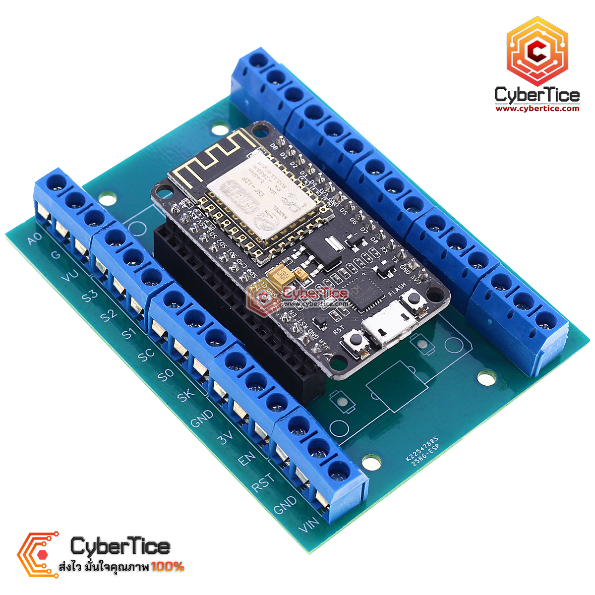 Nodemcu Esp8266 Screw Shield Nodemcu V2 Nodemcu V3 บอร์ดขยาย Nodemcu V2 V3 บัดกรีแล้ว ขาย