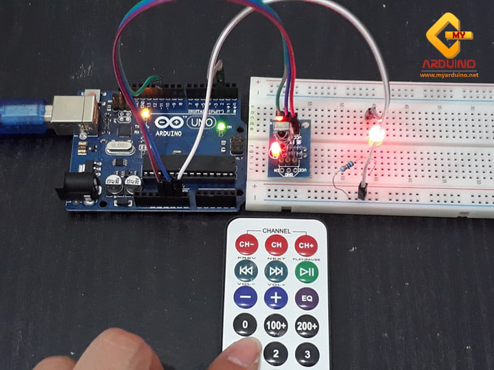 สอนใช้งาน Arduino Ir Remote ควบคุมเปิดปิดไฟ Led ผ่านรีโมท ขาย Arduino อุปกรณ์ Arduino คุณภาพดี