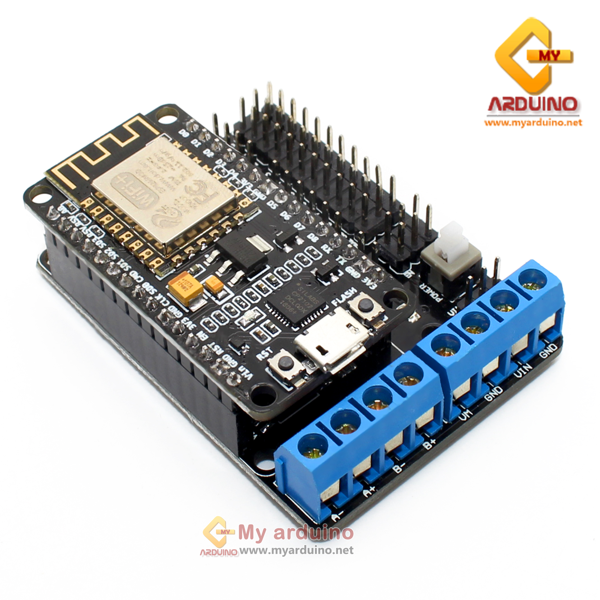 NodeMCU ESP8266 V2 CP2102 LUA Wifi based ESP8266-12F/N - ขาย Arduino ...