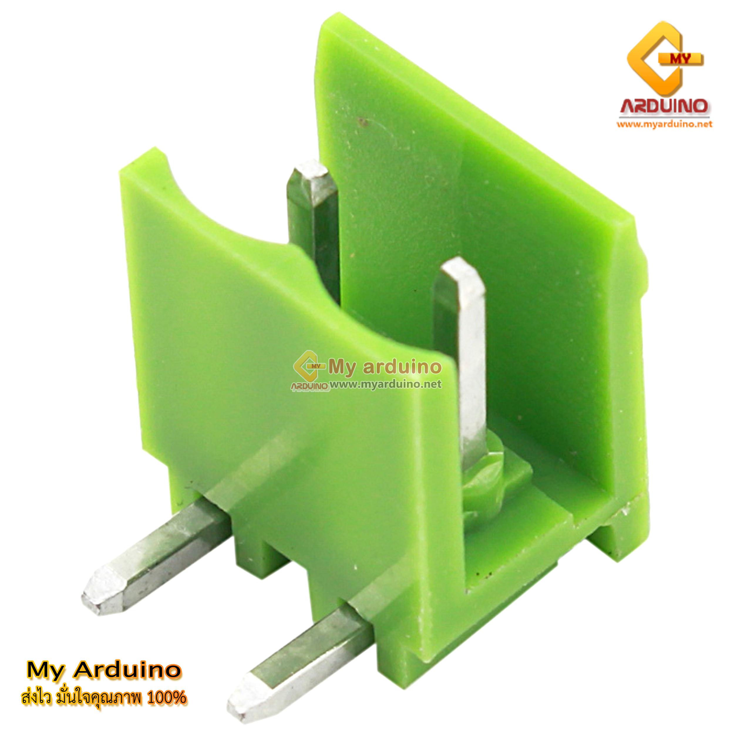 2EDG5.08 ตัวเมีย 2P สกรูเชื่อมต่อ PCB Screw Terminal Block Connector - ขาย Arduino อุปกรณ์ ...
