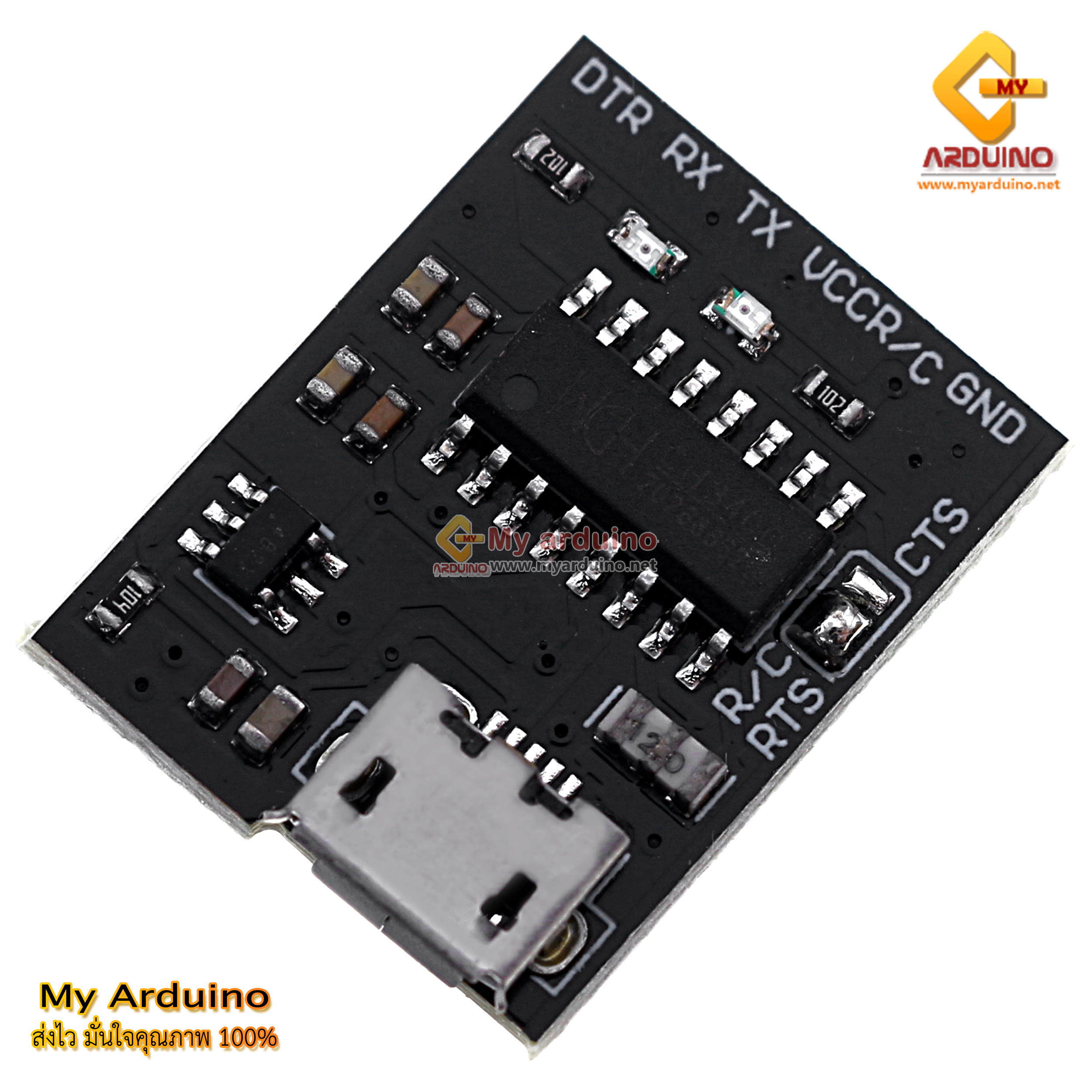 USB to TTL Converter UART Downloader Module CH340G CH340 3.3V 5V Micro ...