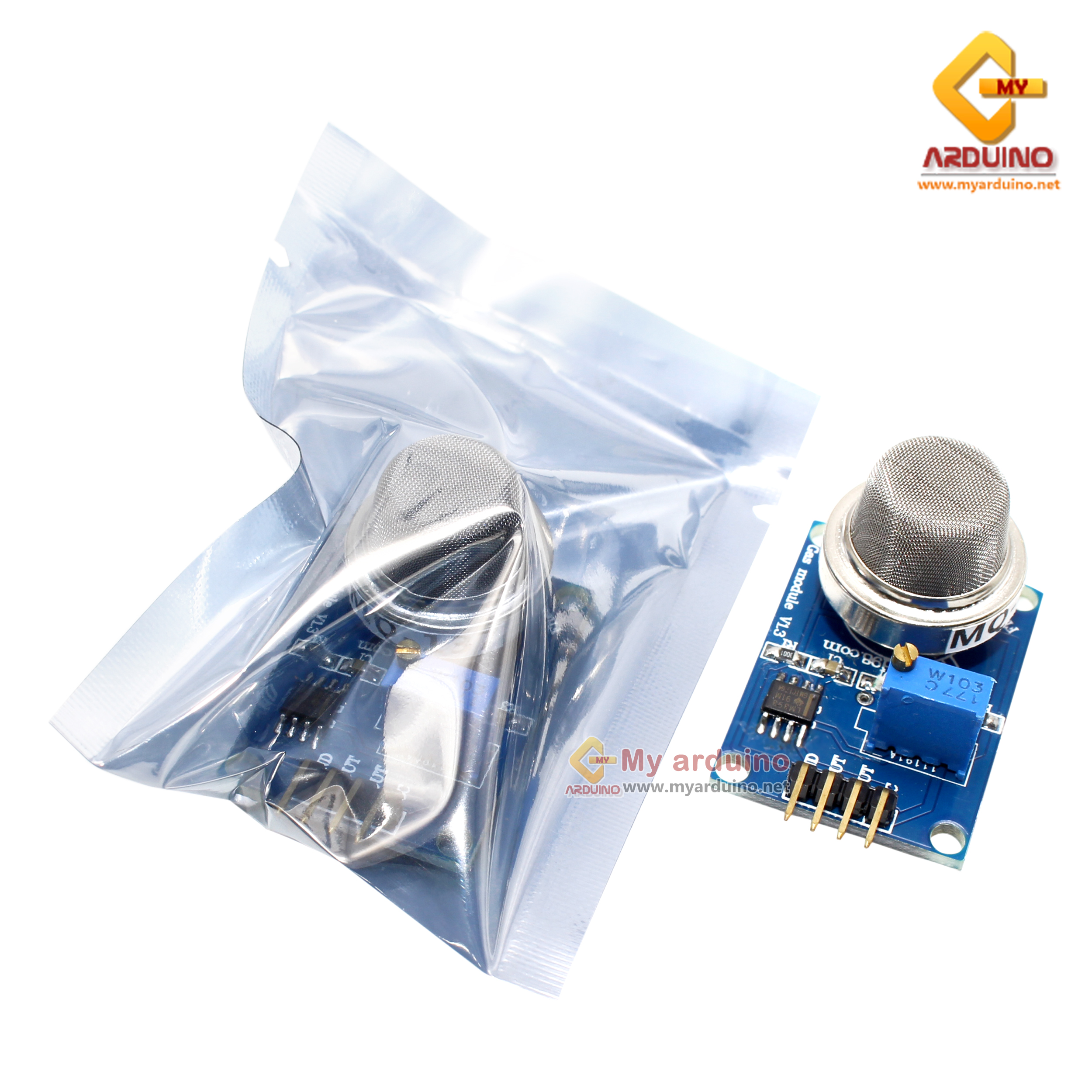 MQ-137 MQ137 Gas Sensor (Ammonia) เซ็นเซอร์แอมโมเนีย - ขาย Arduino อุปกรณ์ Arduino คุณภาพดี ราคา ...