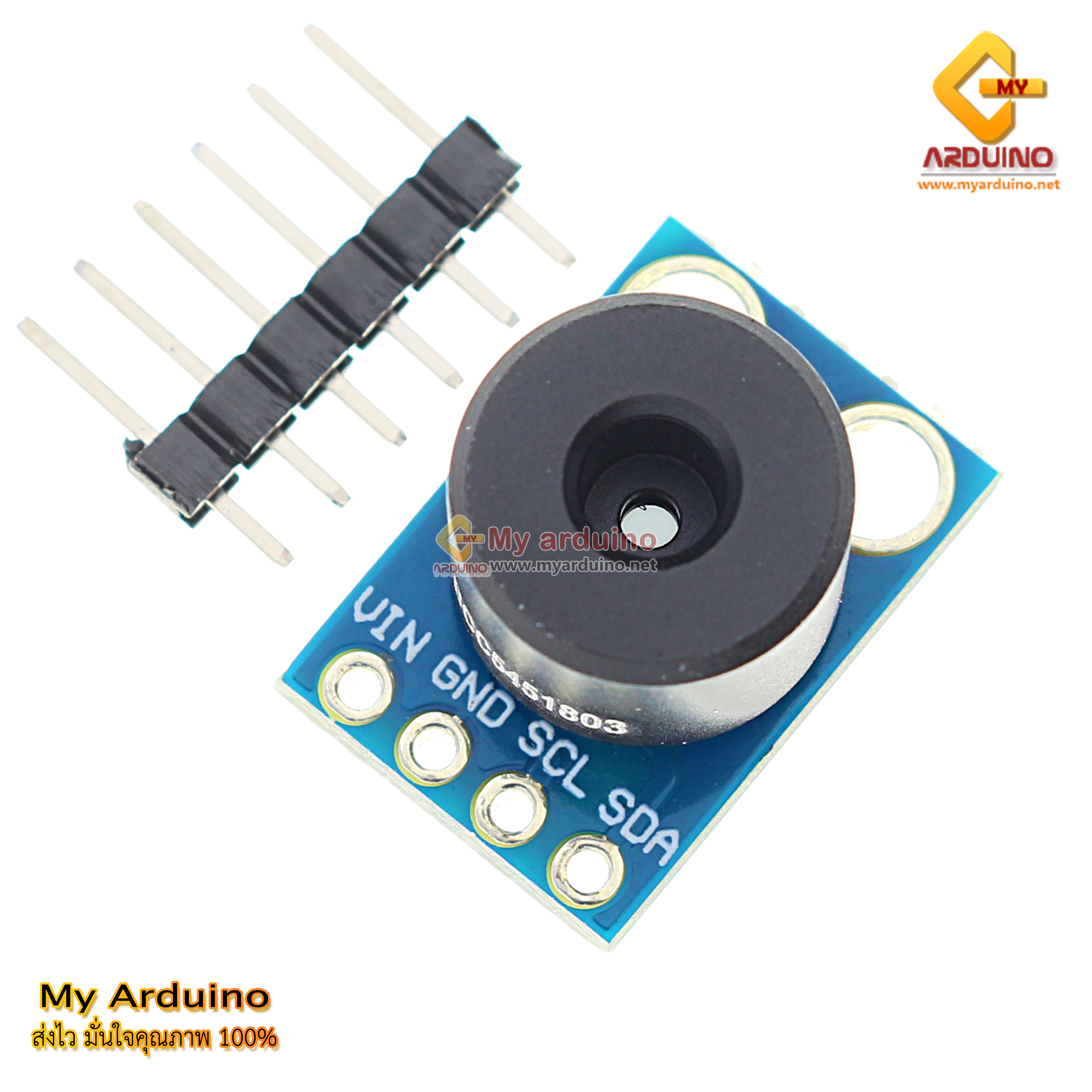 GY-906-BCC Infrared Temperature Sensor Module MLX90614ESF เซ็นเซอร์ ...