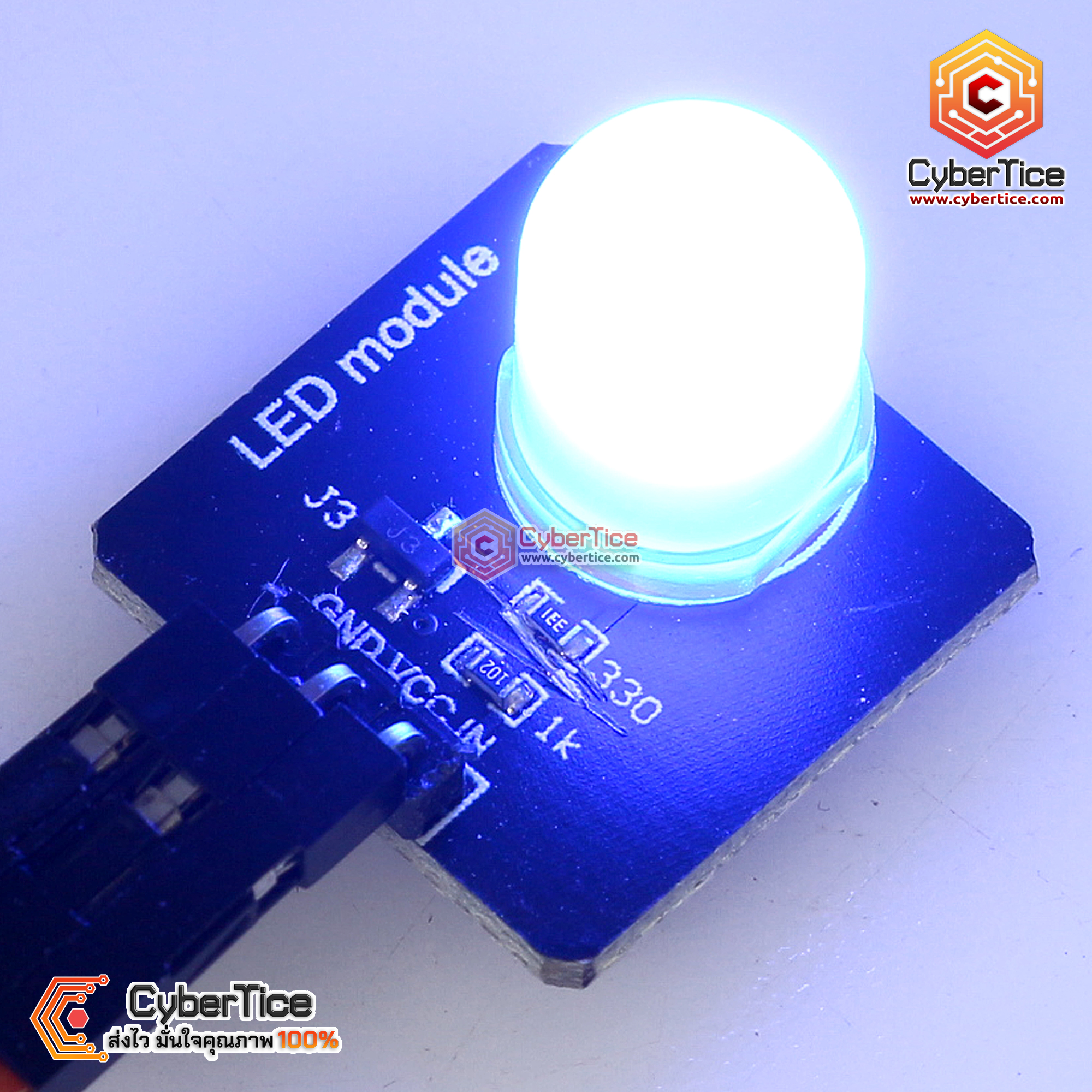 Led Light Sensor Module โมดูล Led 10mm สีน้ำเงิน ขาย Arduino อุปกรณ์ Arduino คุณภาพดี ราคาถูก