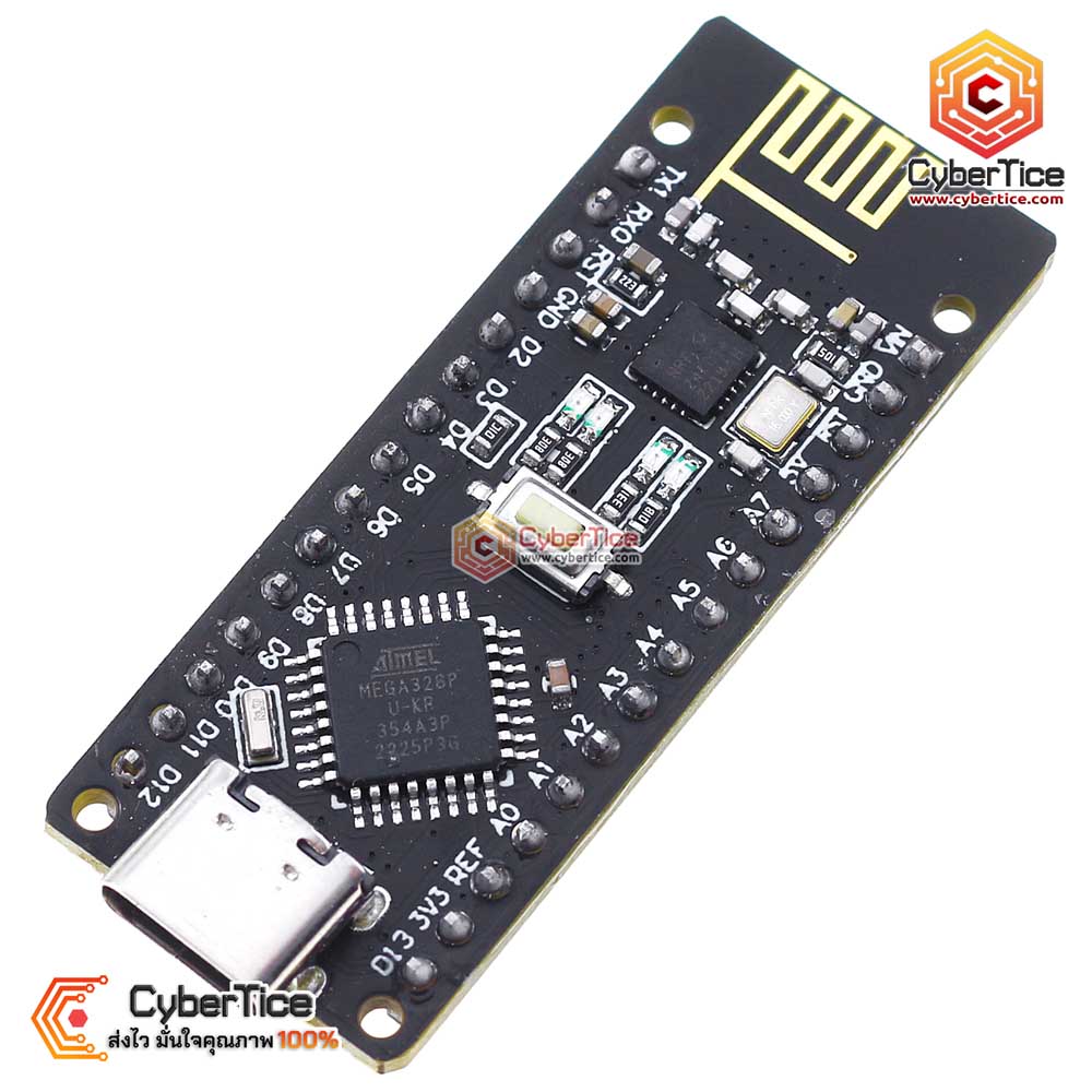 Arduino Nano RF-Nano 3.0 Type-C USB NRF24l01 + 2.4G V2.0 - ขาย Arduino อุปกรณ์ Arduino คุณภาพดี ...