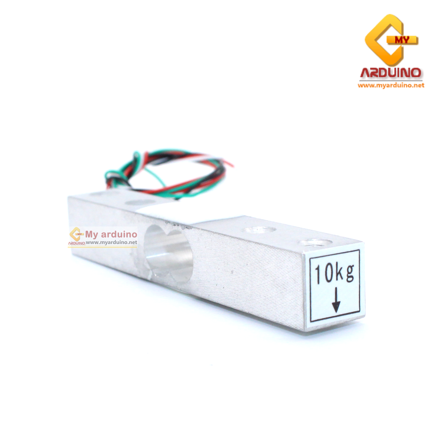 Load Cell Weight Sensor โหลดเซลล์ 10 Kg เซนเซอร์วัดน้ำหนัก Load Cell วัดได้สูงสุด 10kg ขาย 