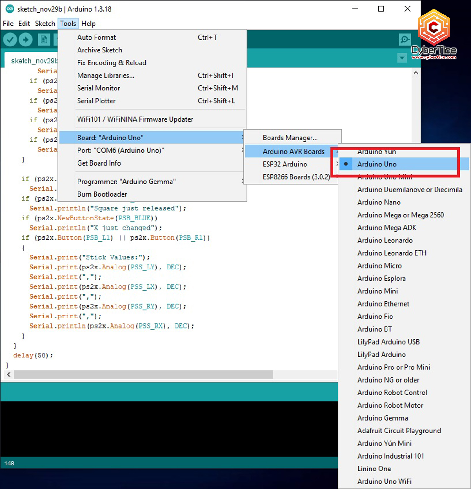 สอนใช้งาน Arduino JoyStick playstation PS2 wireless for Arduino แบบไร้ ...