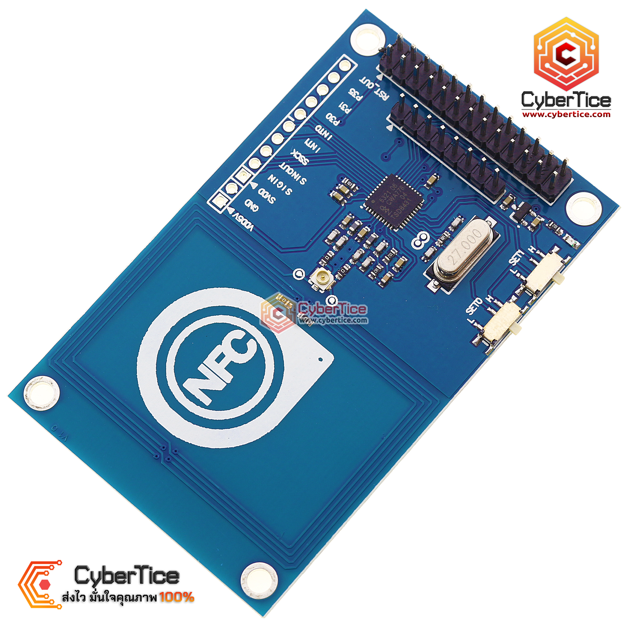 PN532 NFC RFID Module 13.56MHz - ขาย Arduino อุปกรณ์ Arduino คุณภาพดี ...