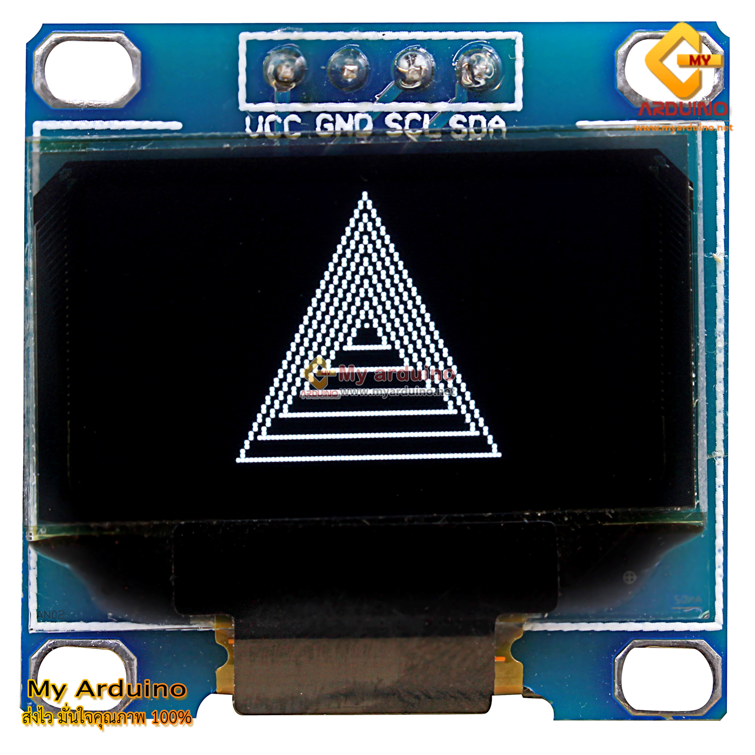 สอนใช้งาน Arduino จอแสดงผล Oled 128x64 แบบ I2c สีขาว ขาย Arduino อุปกรณ์ Arduino คุณภาพดี ราคา