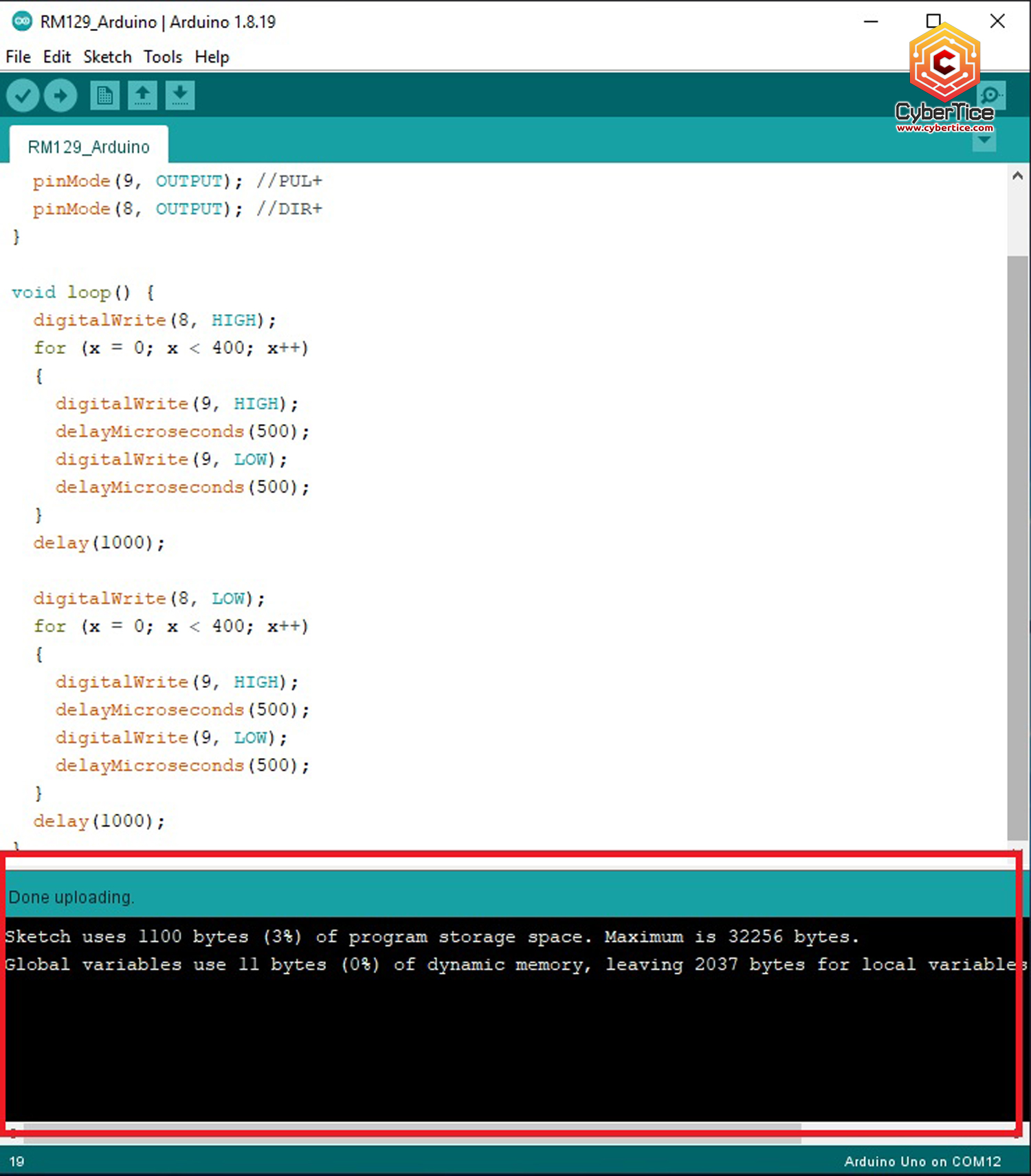 สอนใช้งาน Arduino TB6600 โมดูลขับ สเต็ปปิ้งมอเตอร์ 10V-35V 3A Stepper ...