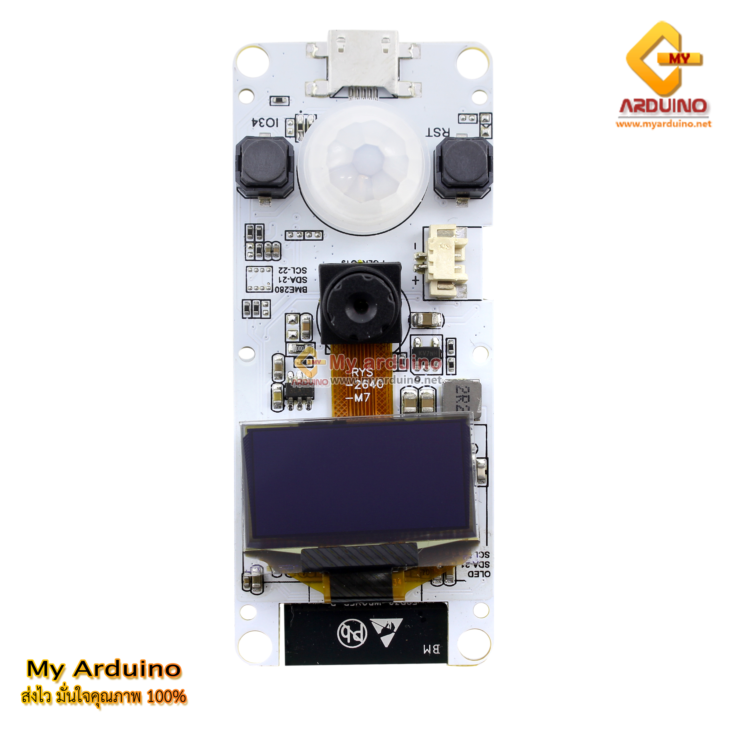 TTGO T-Camera ESP32 WROVER & PSRAM Camera Module ESP32-WROVER-B OV2640 Camera Module 0.96 OLED ...