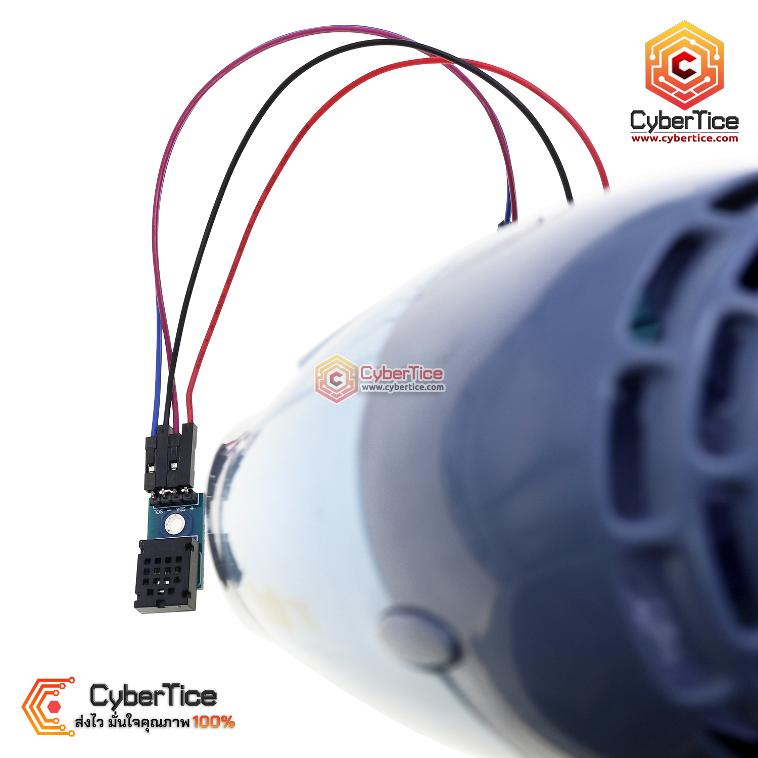 สอนใช้งาน Arduino AM2320 เซ็นเซอร์อุณหภูมิและความชื้นแบบ I2C แบบ PCB - ขาย Arduino อุปกรณ์ ...