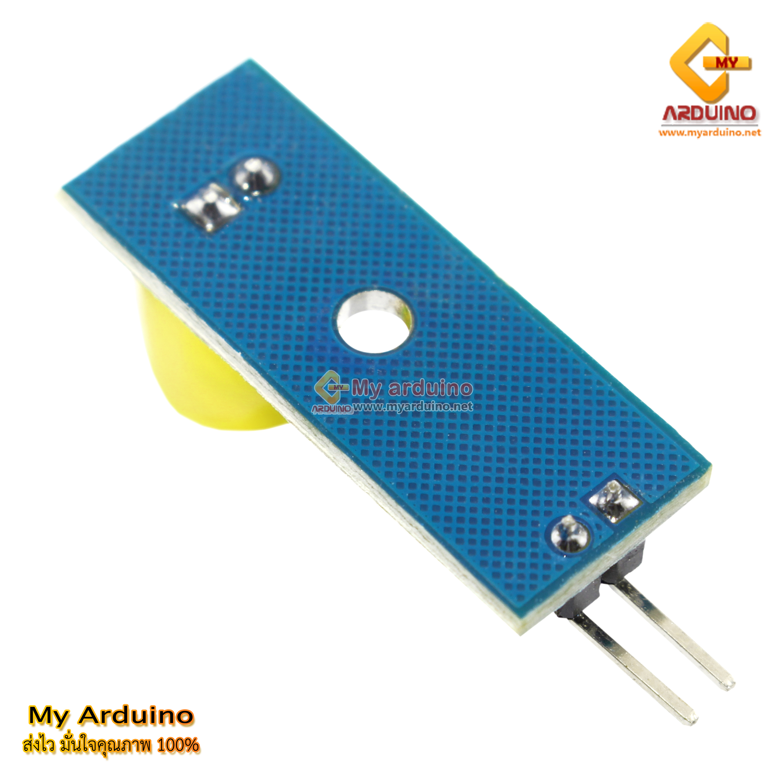 Led Module 10mm Indicator Light โมดูล Led 10mm สีเหลือง ขาย Arduino อุปกรณ์ Arduino คุณภาพดี