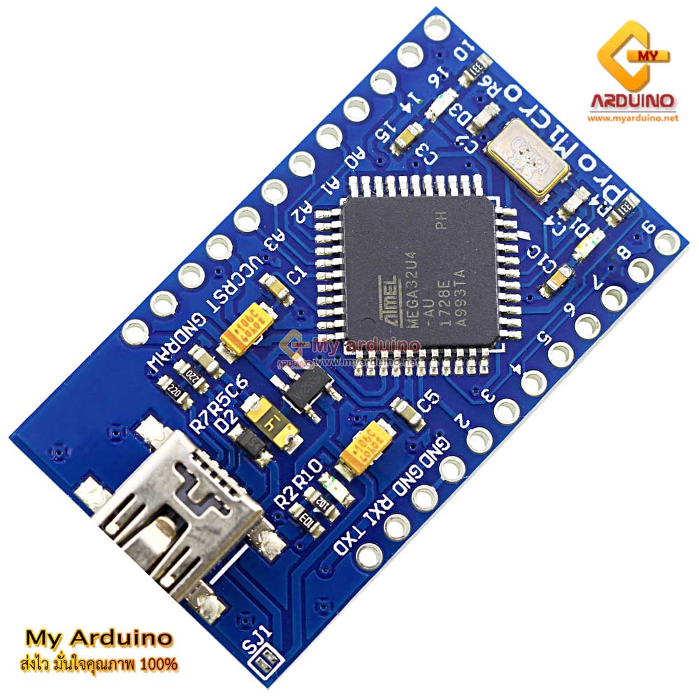 Arduino Leonardo Pro Micro 5V 16MHz Mini USB ATmega32U4 Development ...