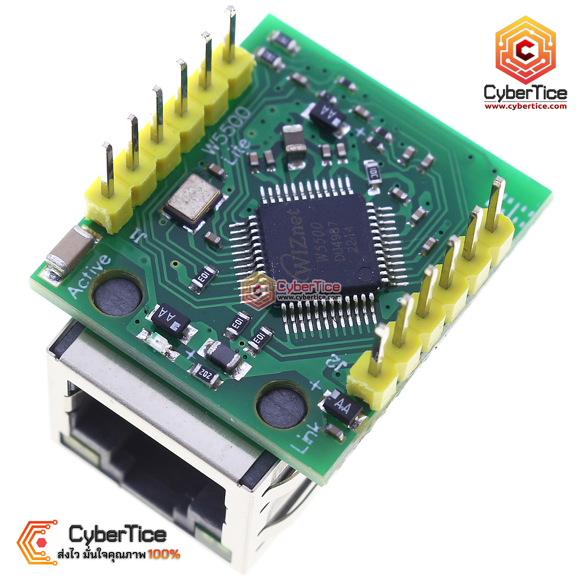 W5500 module TCP/IP Ethernet module compatible with WIZ820IO - ขาย Arduino อุปกรณ์ Arduino ...