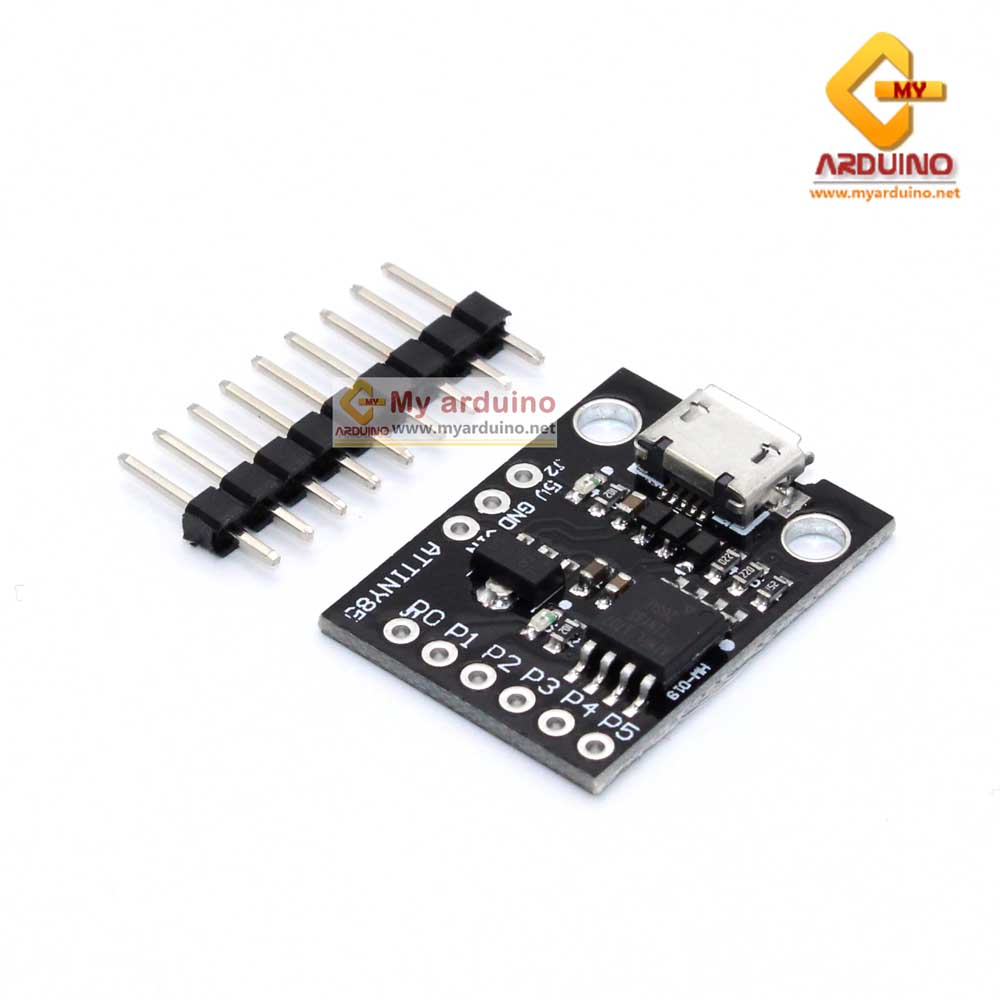Kickstarter Digispark Arduino บอร์ดพลังจิ๋ว ATTiny85 Digispark ...