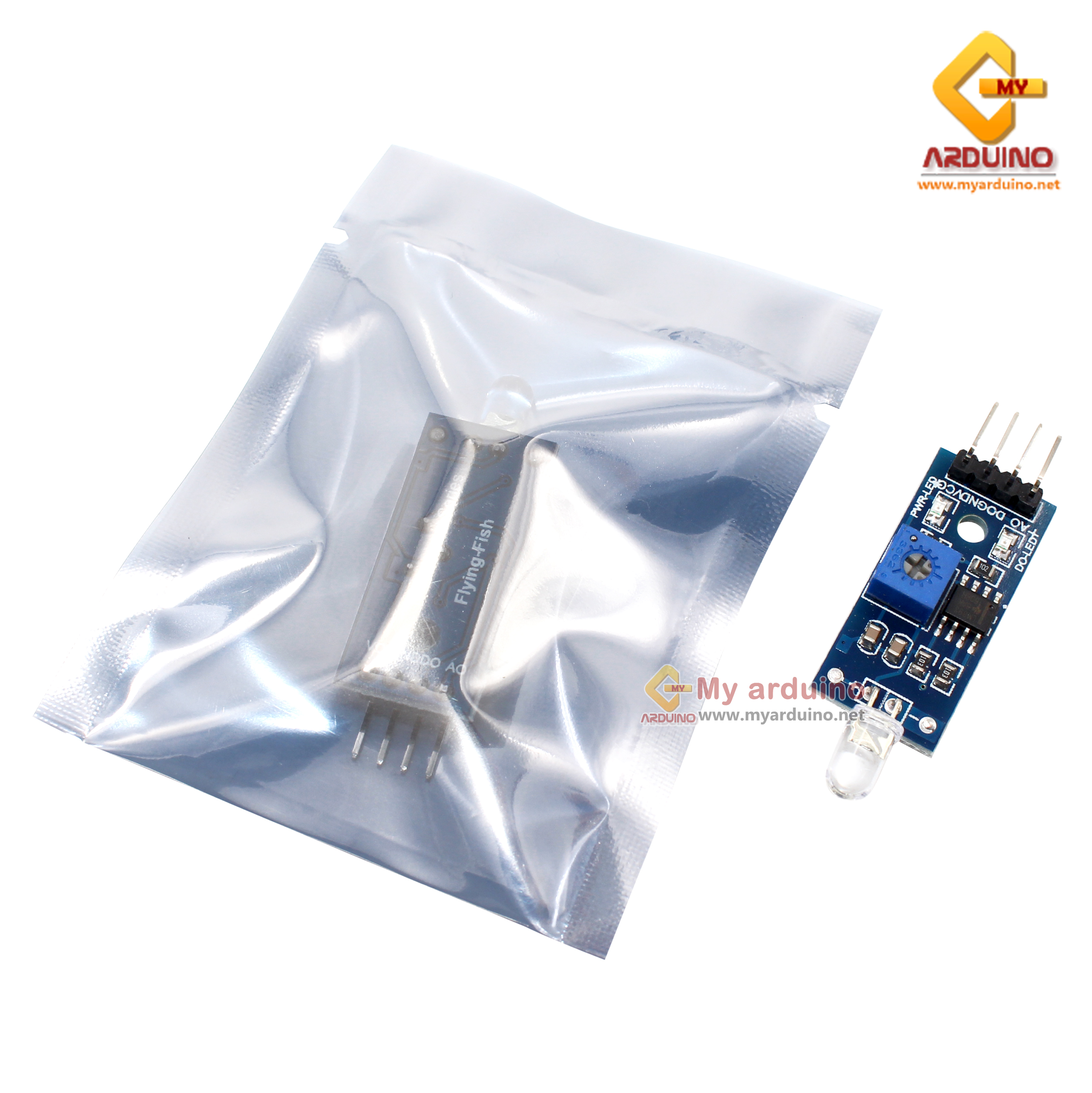 Light Sensor Module Photodiode Module for Light Detection 3-5.5V DC ...