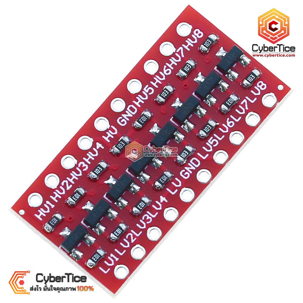 Logic level Converter Module 8 channel 5V-3.3V IIC UART SPI - ขาย ...
