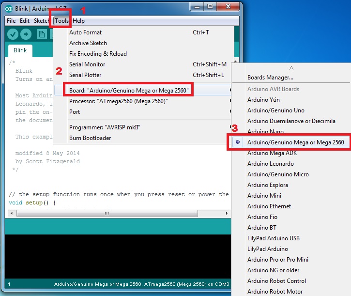Arduino MEGA 2560 R3 พร้อม สายUSB 50CM - ขาย Arduino อุปกรณ์ Arduino ...