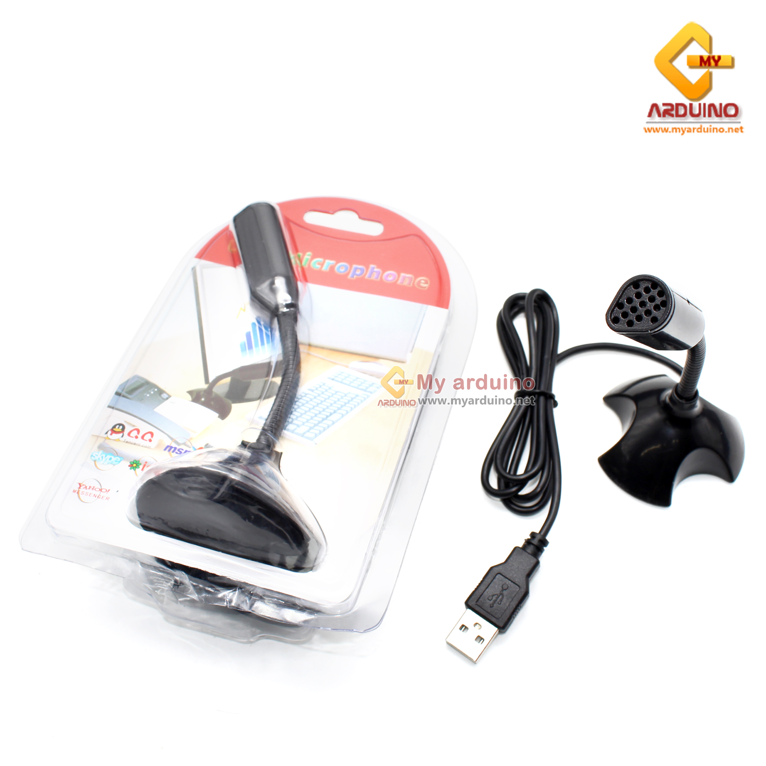 ไมโครโฟน USB Raspberry Pi Desktop Microphone - ขาย Arduino อุปกรณ์ Arduino คุณภาพดี ราคาถูก ส่ง ...