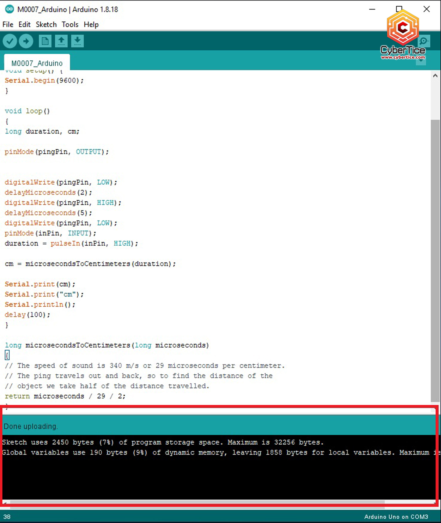 สอนใช้งาน Arduino เซ็นเซอร์วัดระยะทาง Ultrasonic Module Hc Sr04 ขาย Arduino อุปกรณ์ Arduino