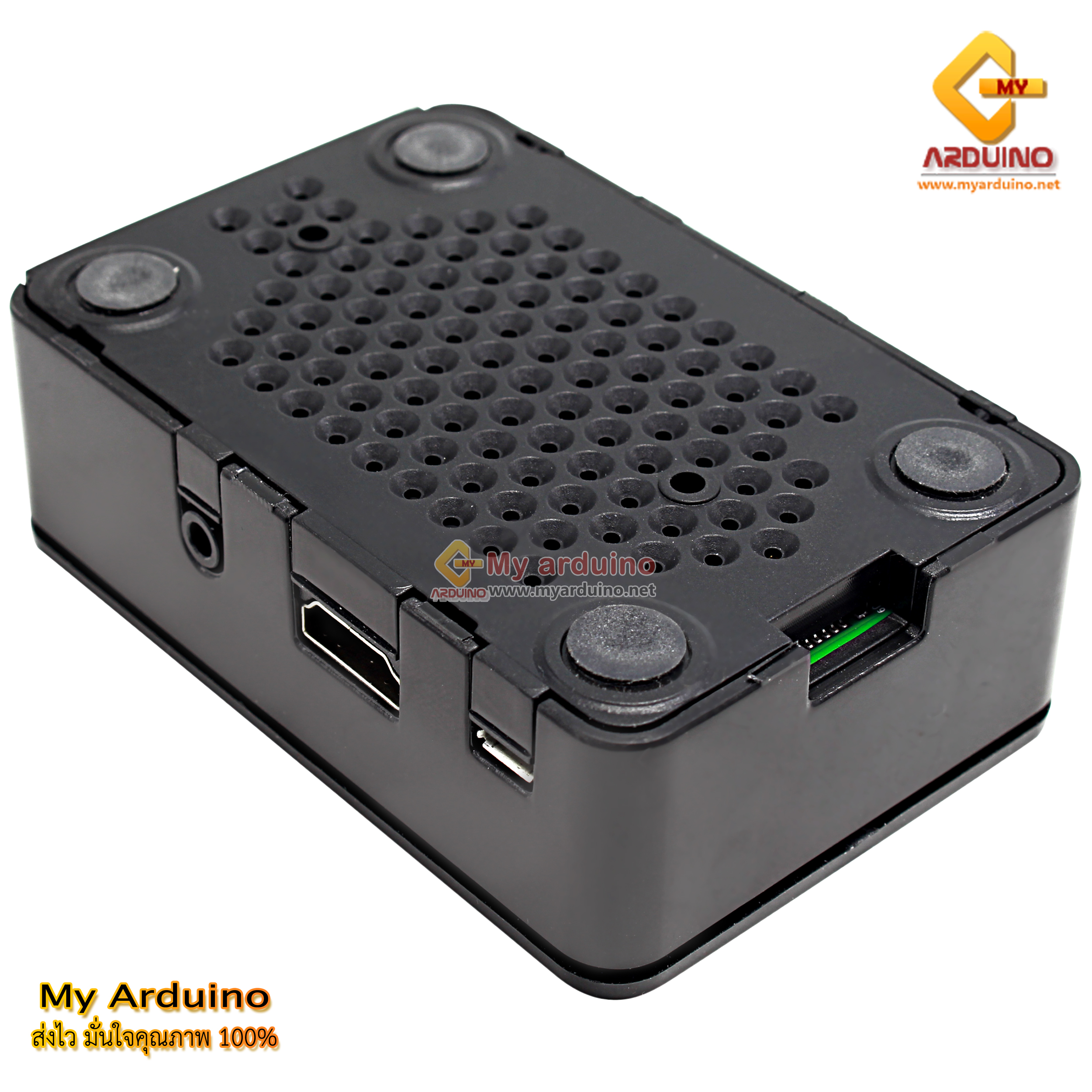 Raspberry Pi 3 Model B/B+ Case สีดำ - ขาย Arduino อุปกรณ์ Arduino ...