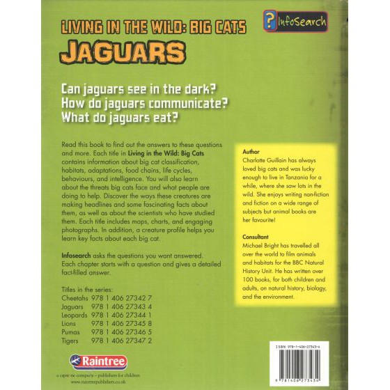 INFOSEARCH LIVING IN THE WILD: JAGUARS BY DKTODAY - ดวงกมลสมัย : Inspired by LnwShop.com