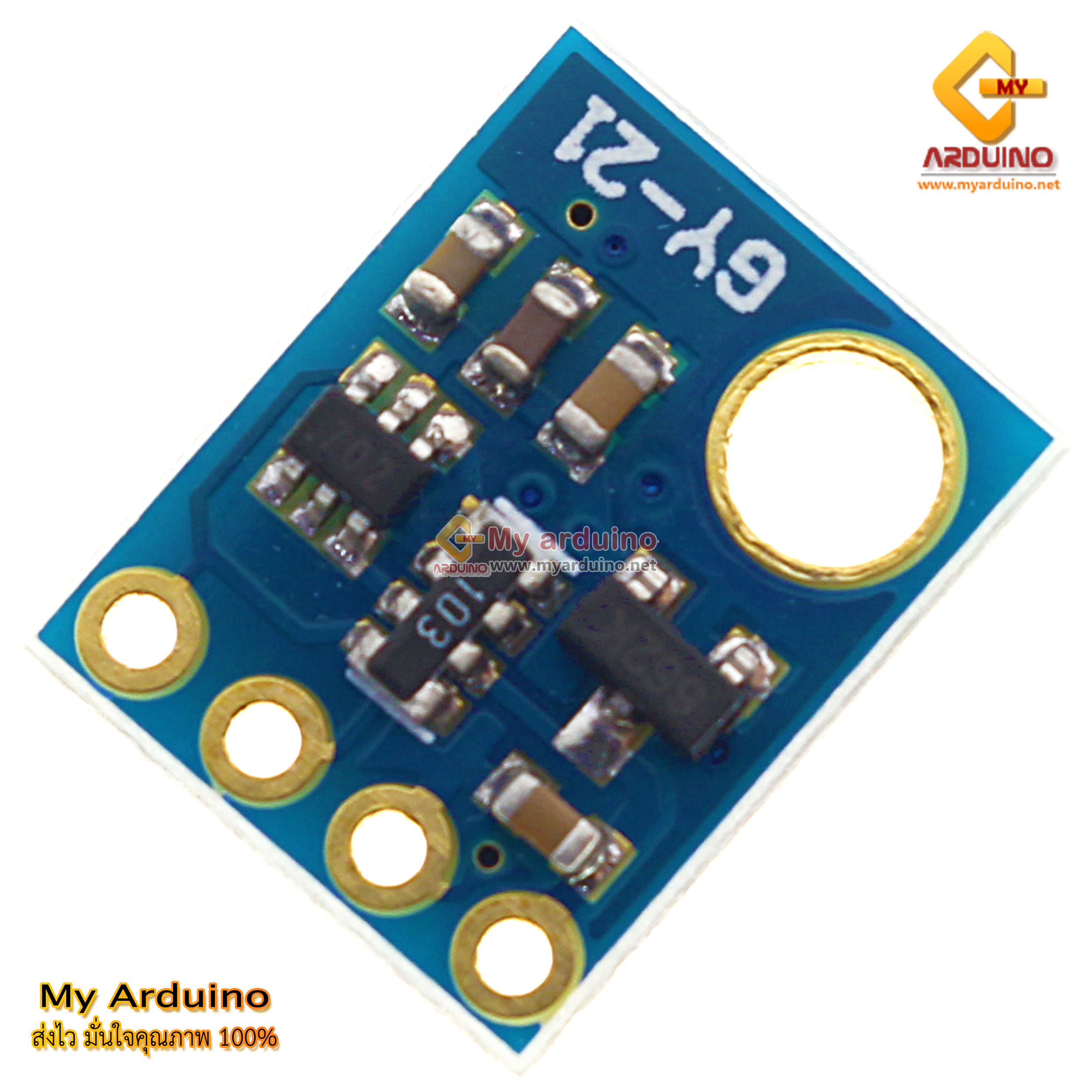 เซ็นเซอร์ความชื้นและอุณหภูมิ SHT21 Digital Humidity and Temperature Sensor For Arduino GY-21 ...
