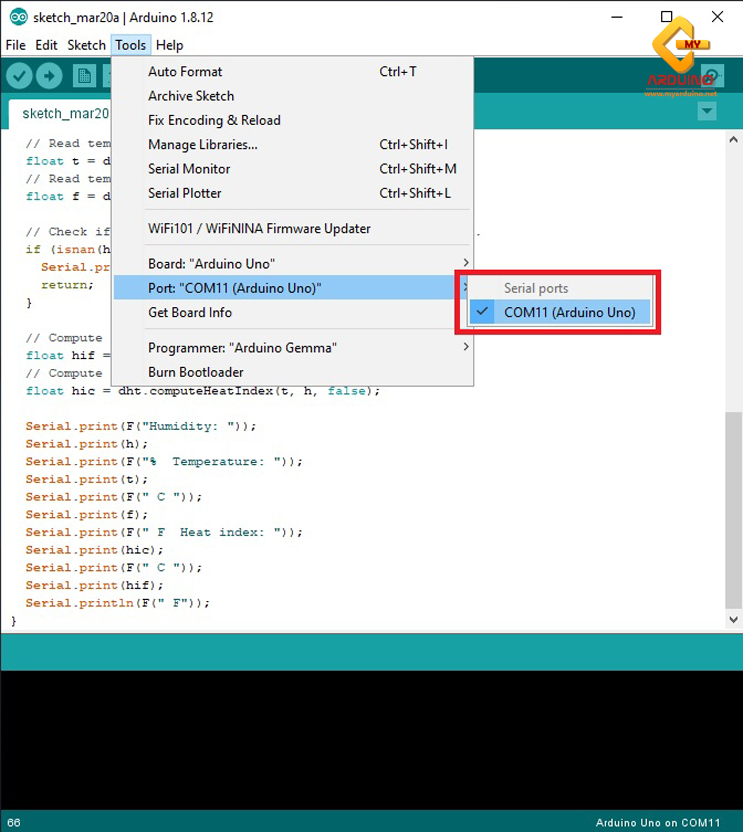 สอนใช้งาน Arduino Dht22 Am2302 Module โมดูลวัดอุณหภูมิและความชื้น ขาย Arduino อุปกรณ์ Arduino