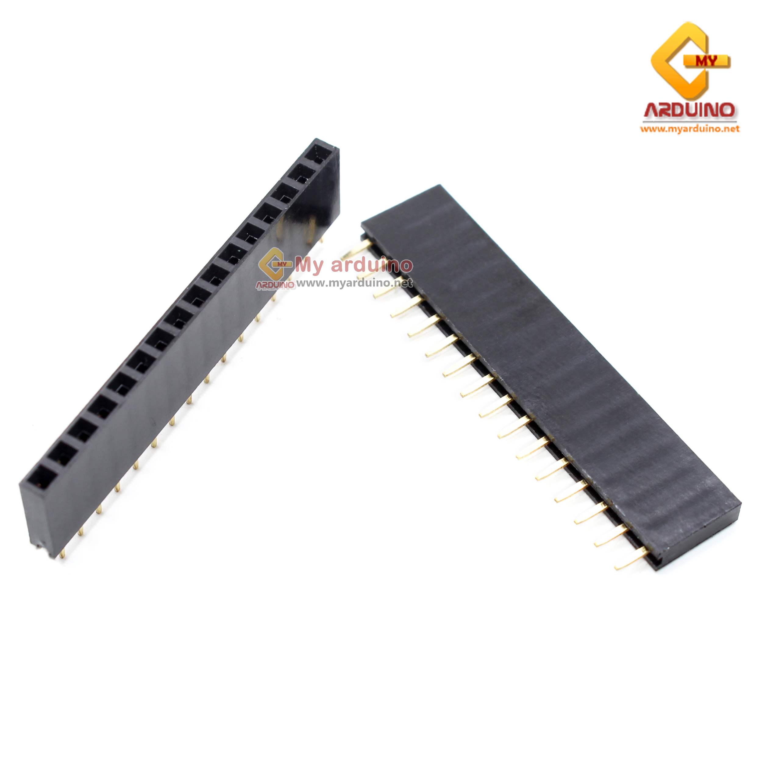 Pin Header 1x16Pin 2.54mm 16P Female Connector - ขาย Arduino อุปกรณ์ ...