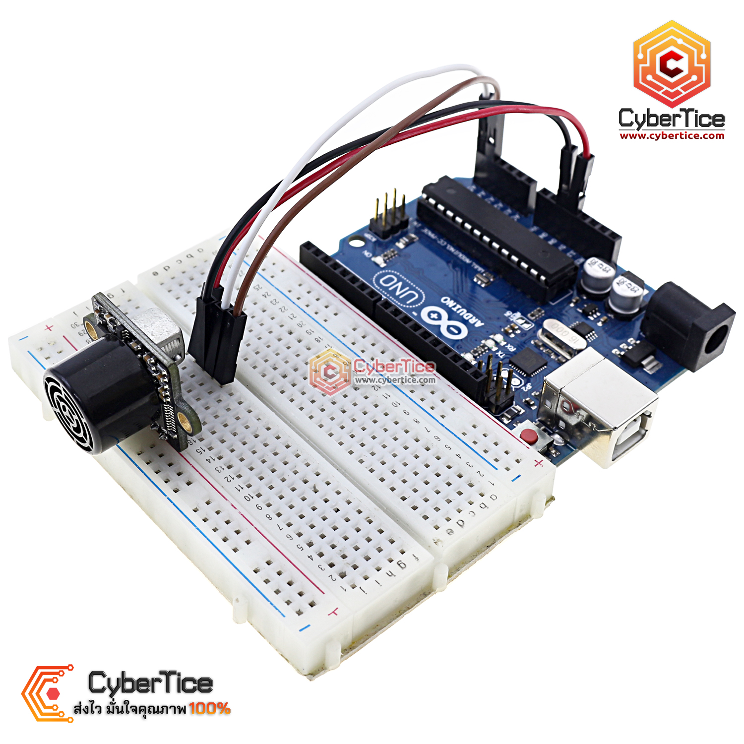 สอนใช้งาน Arduino GY-US42 I2C เซ็นเซอร์วัดระยะทาง APM Flight Control ...