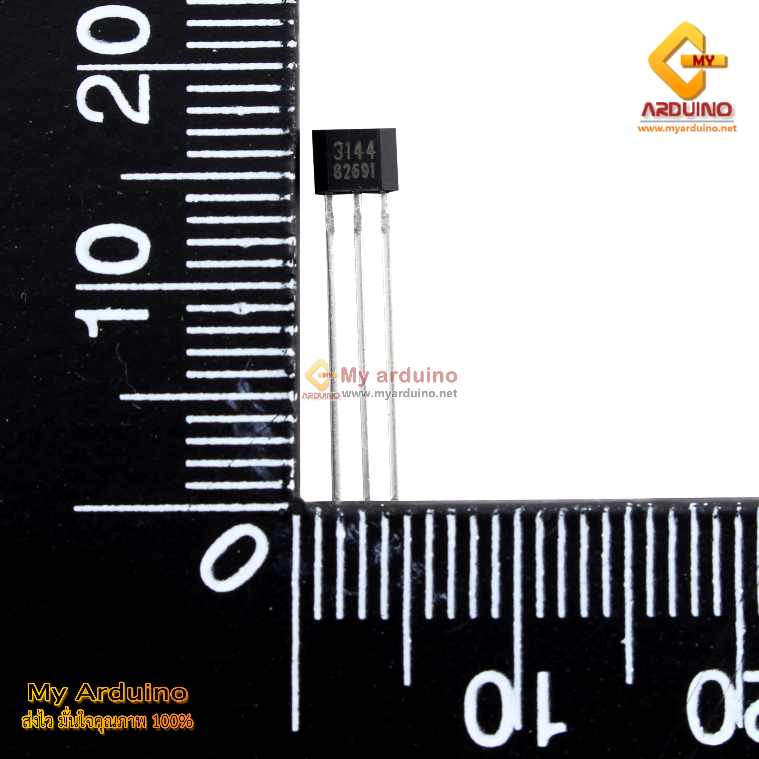 A3144 A3144E OH3144E Hall Effect Sensor ตรวจจับแม่เหล็ก - ขาย Arduino อุปกรณ์ Arduino คุณภาพดี ...