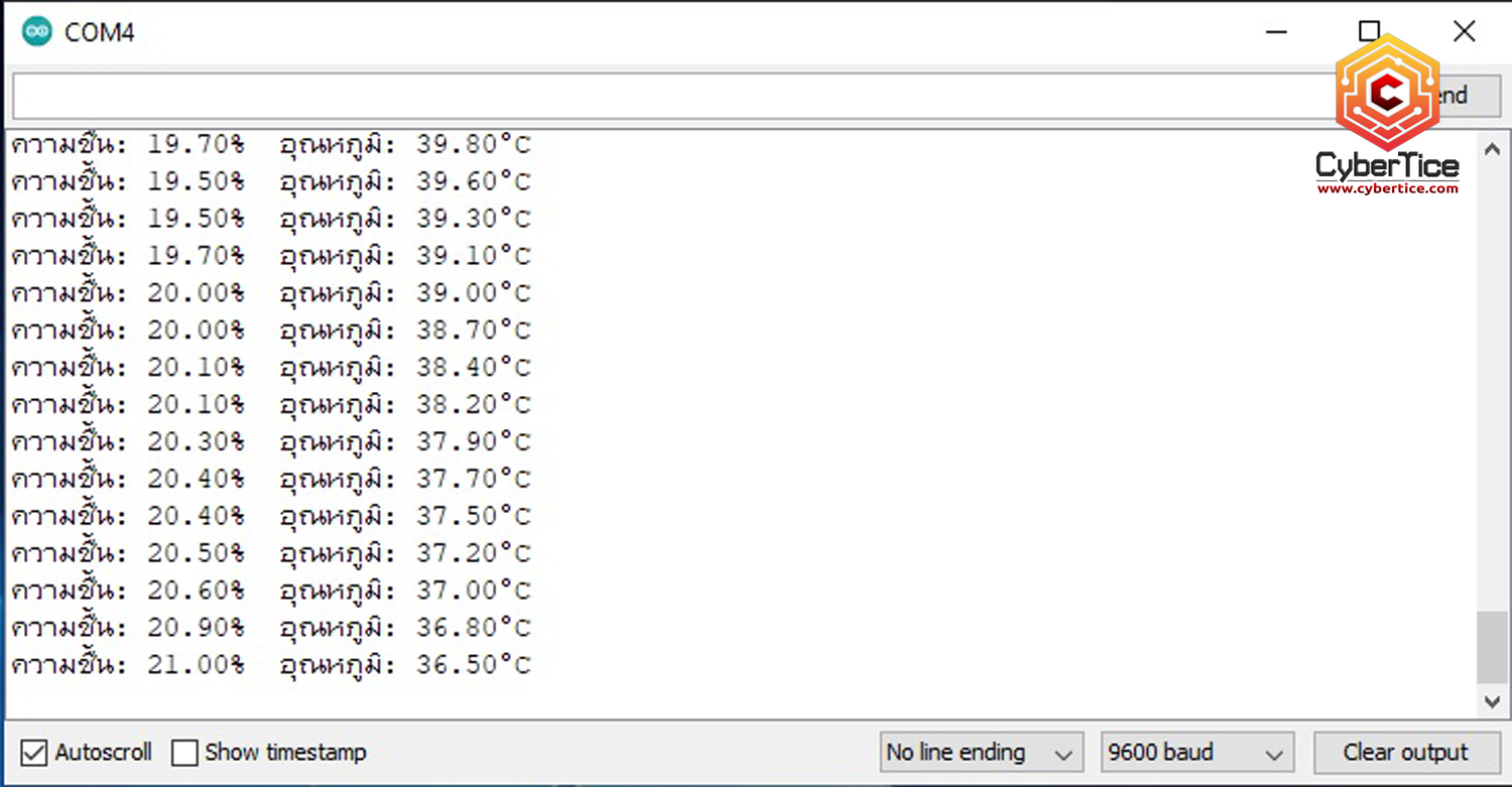 สอนใช้งาน Esp32 Dht11 เซ็นเซอร์วัดอุณหภูมิและความชื้น พร้อม Pcb แถมสายไฟ 2024 ขาย Arduino