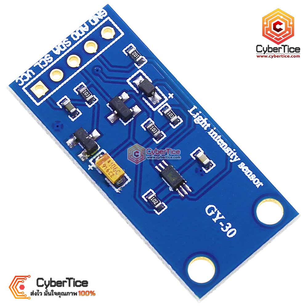 โมดูล วัดความเข้มแสง GY-30 BH1750FVI digital light intensity light ...