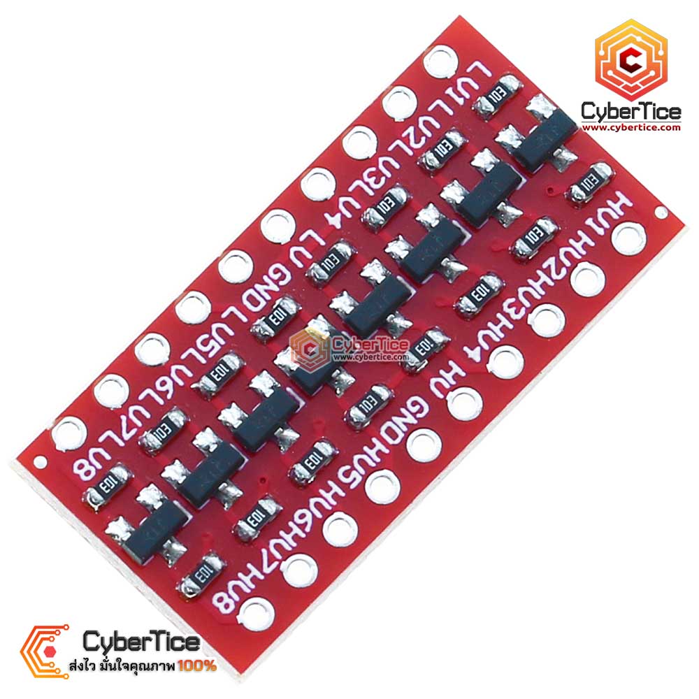 Logic level Converter Module 8 channel 5V-3.3V IIC UART SPI - ขาย ...