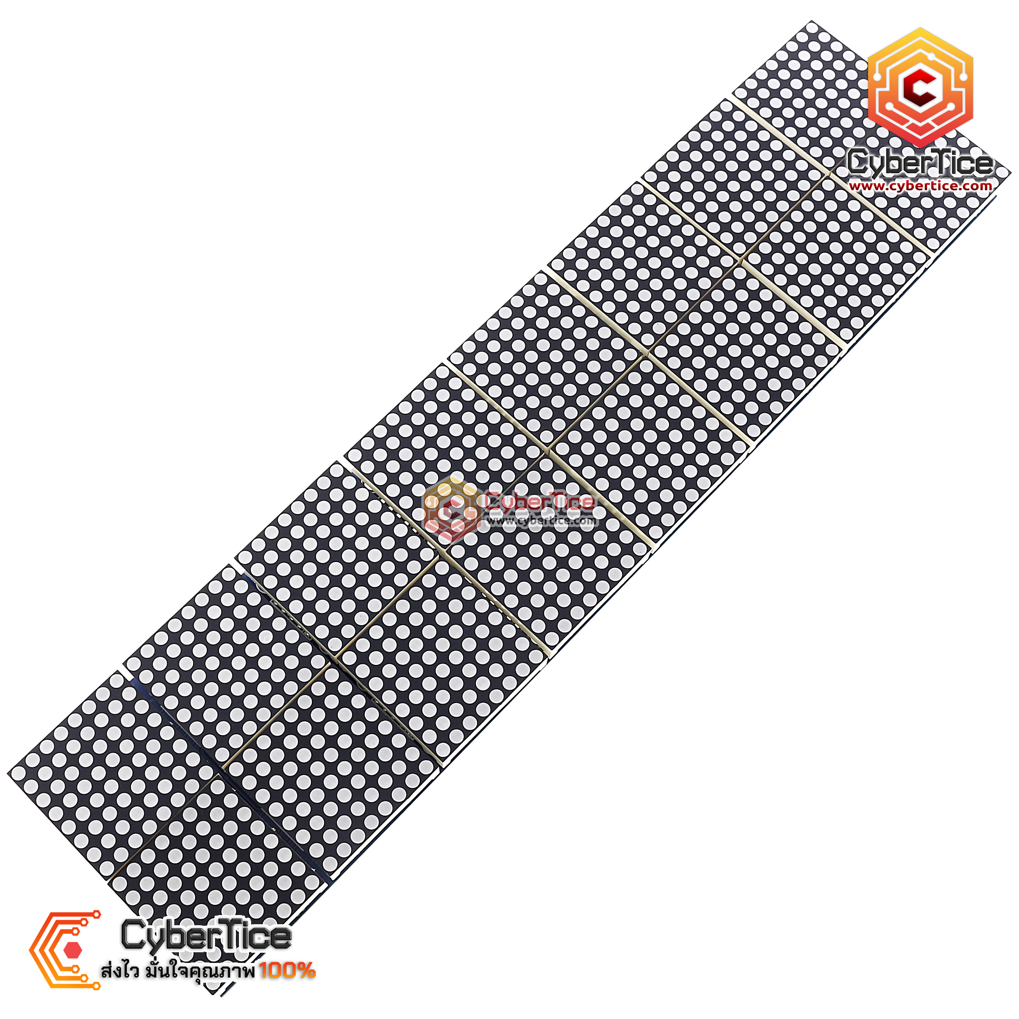 LED Matrix Driver MAX7219 IC Driver Module + LED Dot Matrix 8x8 ขนาด ...