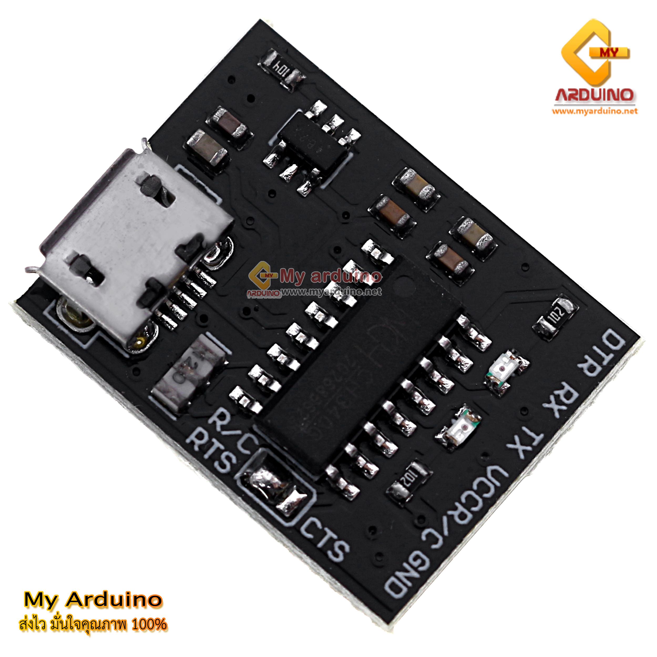 USB to TTL Converter UART Downloader Module CH340G CH340 3.3V 5V Micro ...