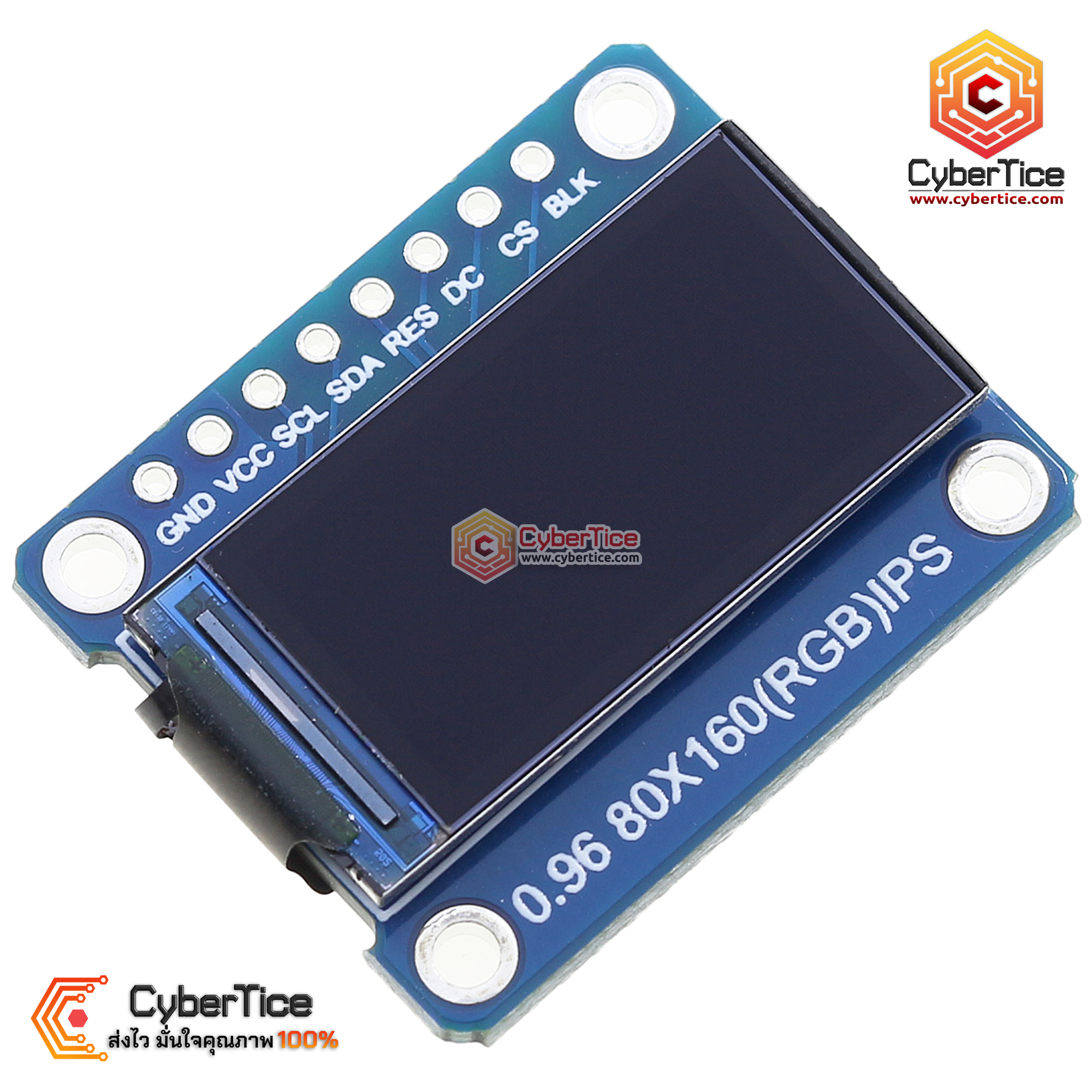 TFT Display IPS 0.96 inch 7P SPI HD 65K Full Color LCD Module ST7735 for Arduino - ขาย Arduino ...