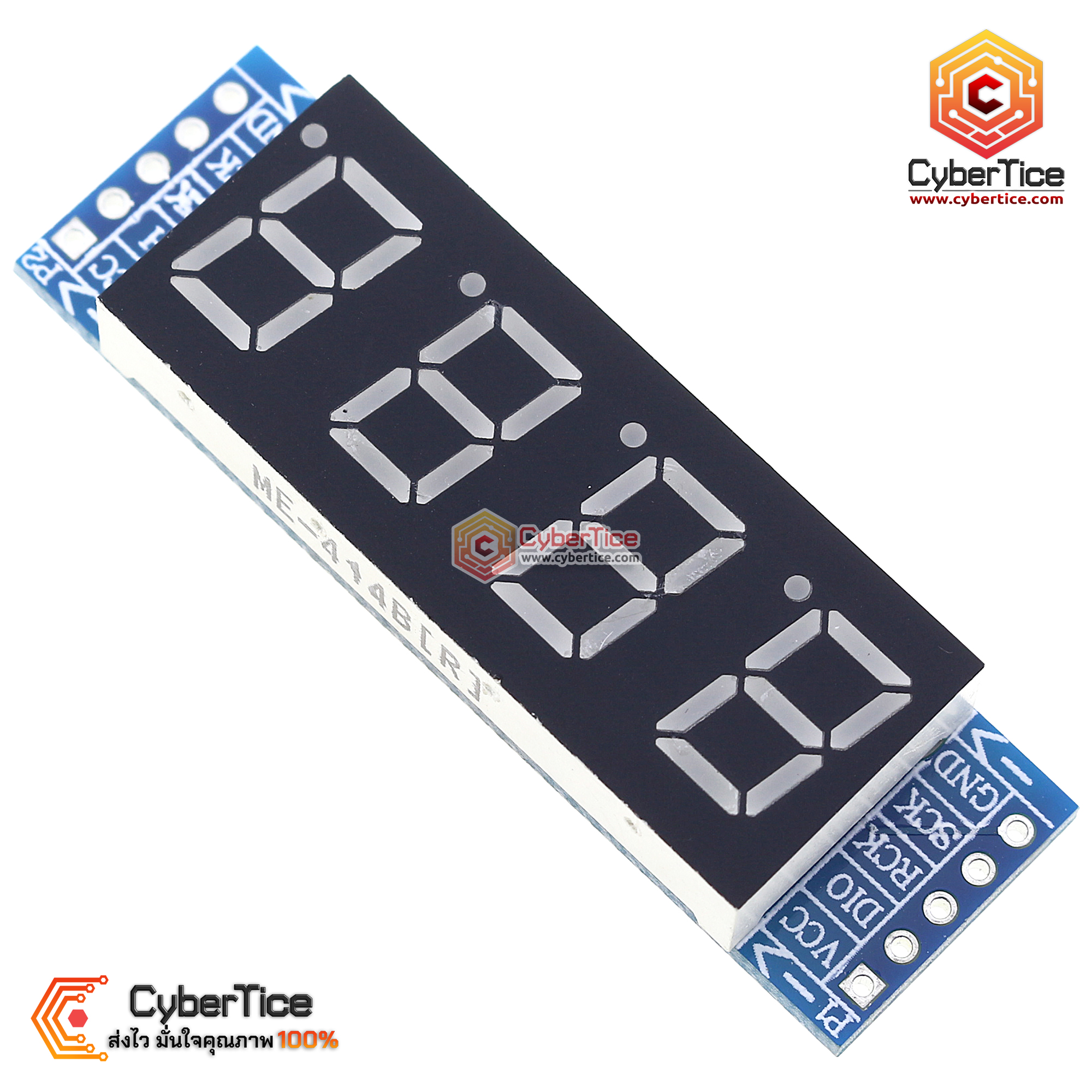 โมดูลแสดงค่าตัวเลข 4 หลัก Four digital tube module LED display 74HC595 V1.2 พร้อมไฟสถานะ - ขาย ...